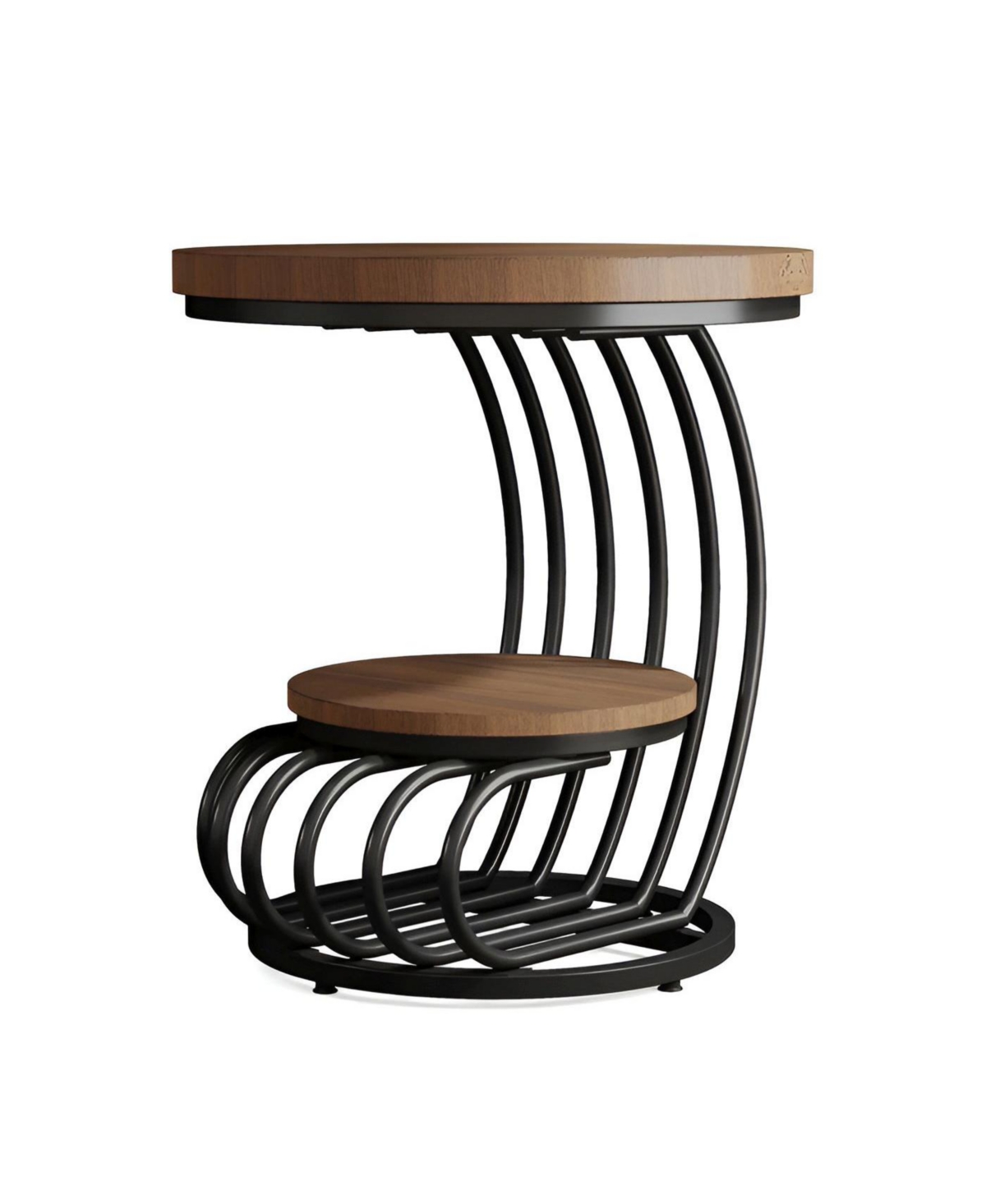 Click here for Slickblue 2 Tier Faux Marble Side Table for Living... prices