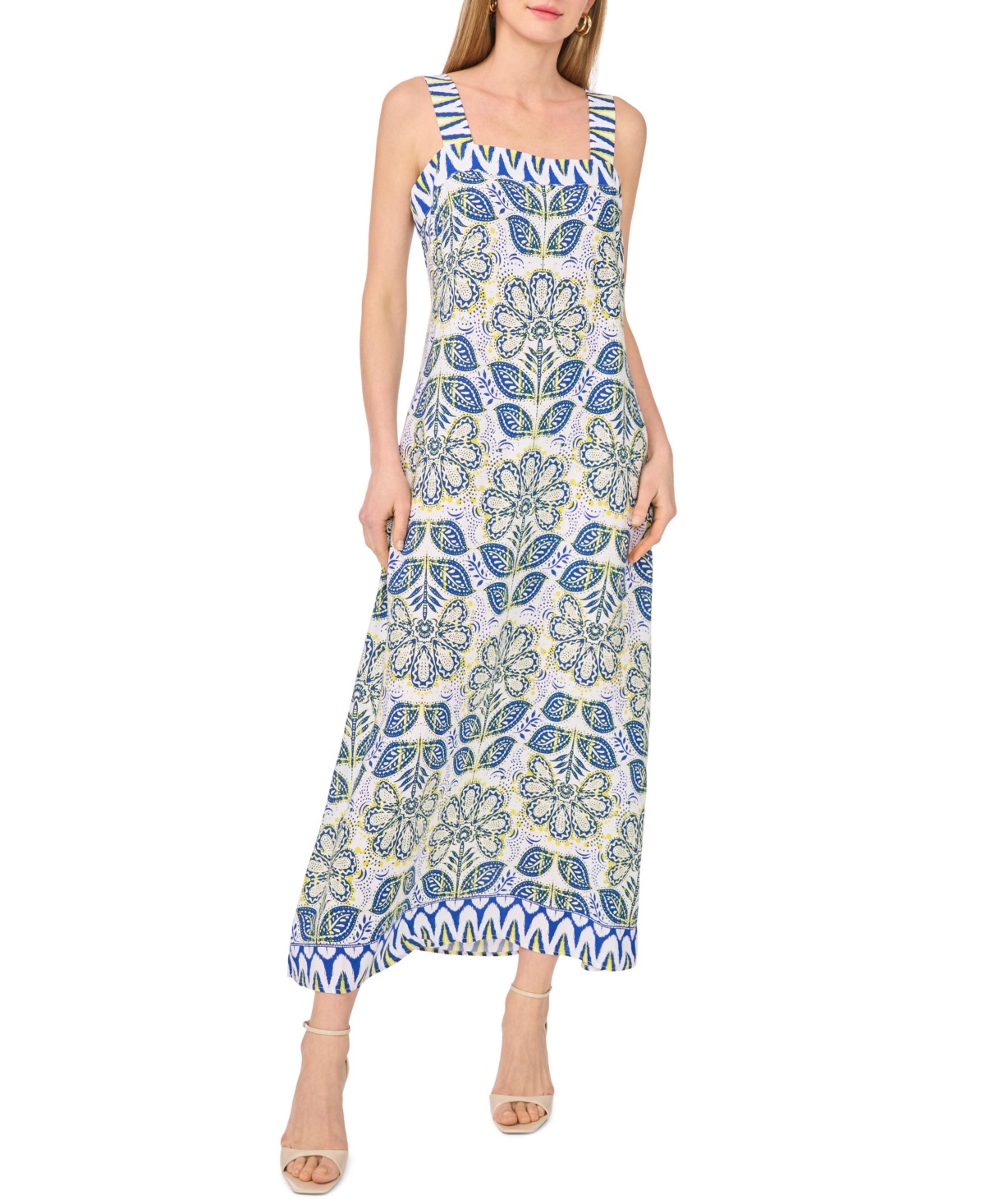 Click here for Vince Camuto Womens Sleeveless Thick Strap Maxi Dr... prices
