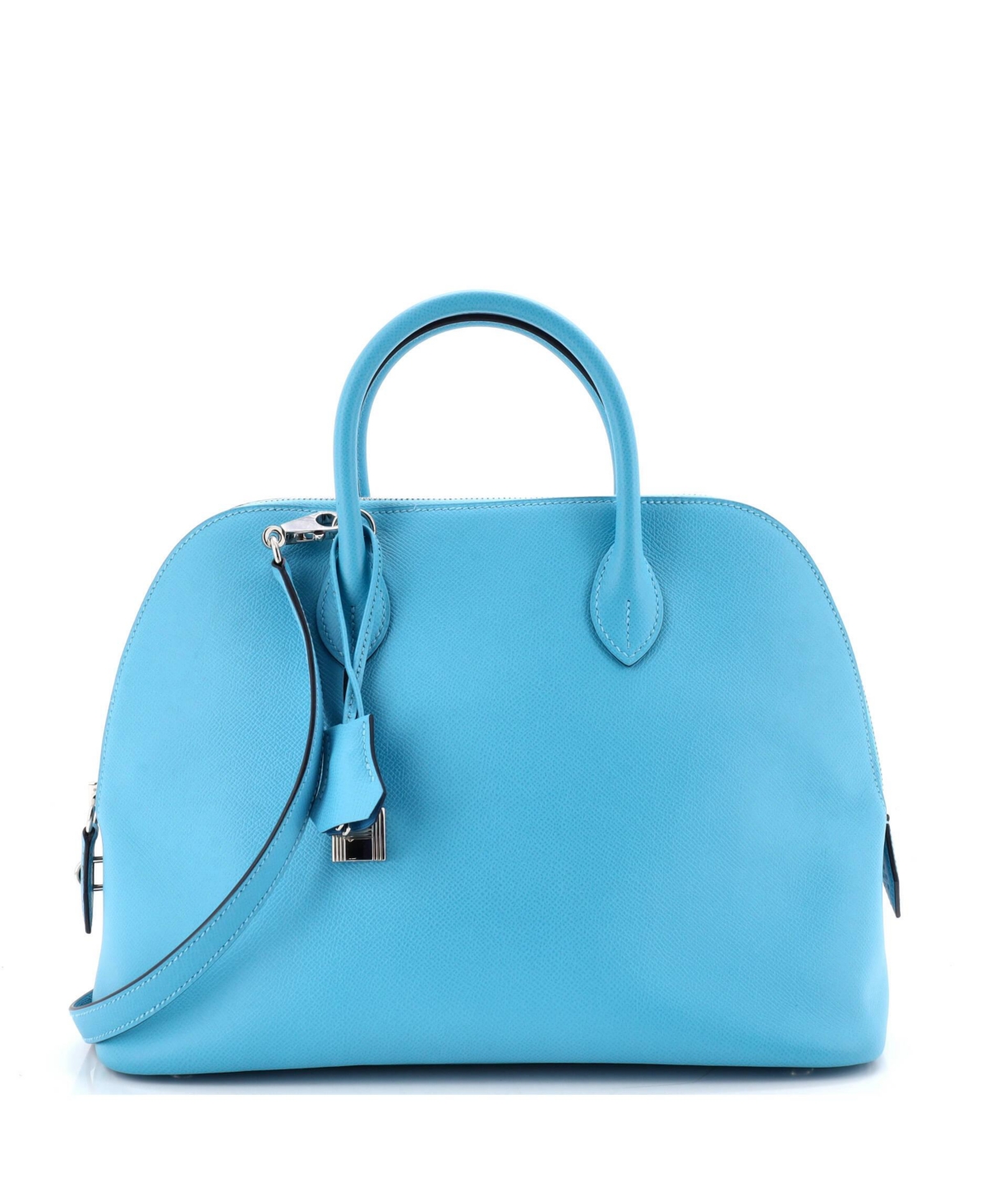 Click here for Pre-Owned HERMES 30 Bolide 1923 Bag Epsom - Blue prices