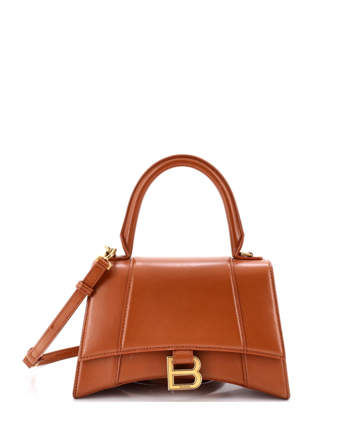 Click here for Pre-Owned Balenciaga Small Hourglass Top Handle Ba... prices