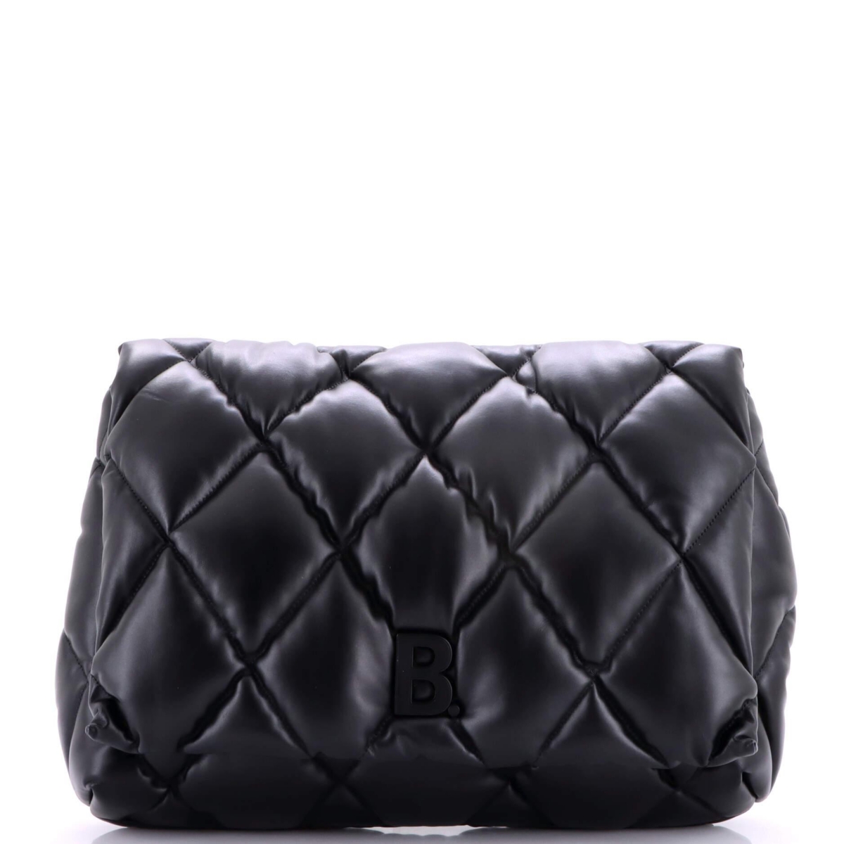 Click here for Pre-Owned Balenciaga Large Touch Clutch Quilted Pu... prices