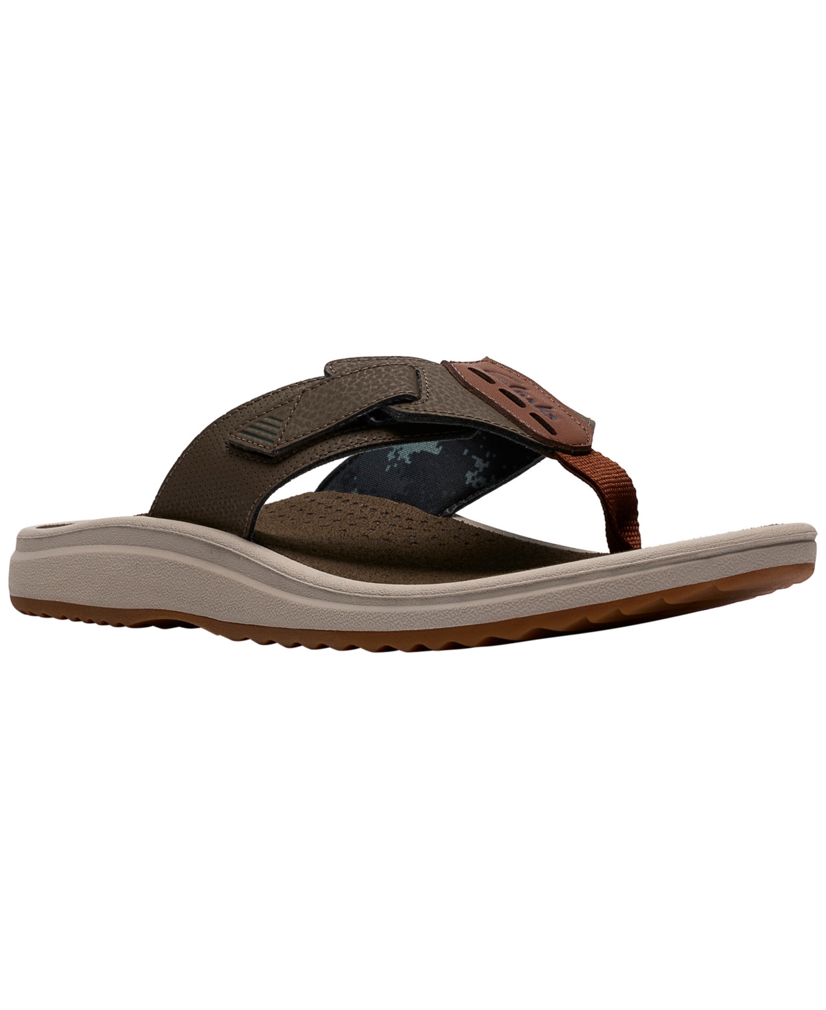 Click here for Clarks Mens Cloudsteppers Breeze Flip-Flop Sandals... prices