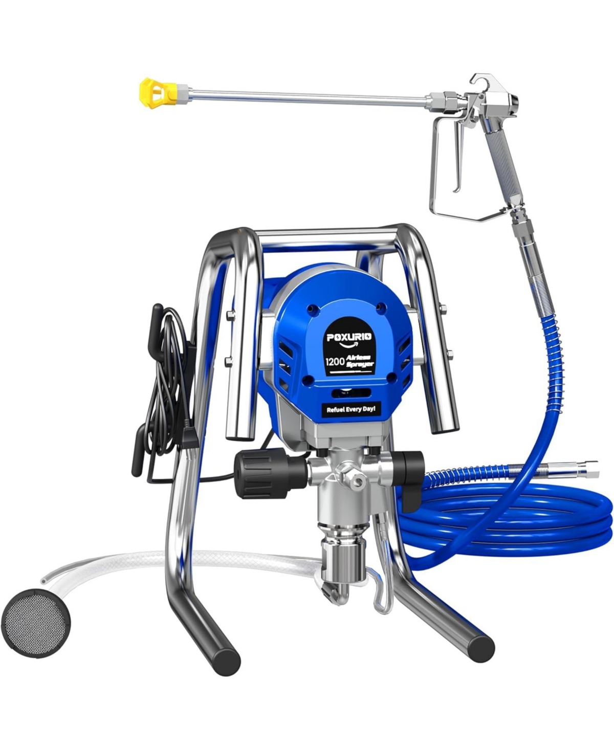 Click here for Poxurio 1200W Airless Paint Sprayer Blue Edition H... prices