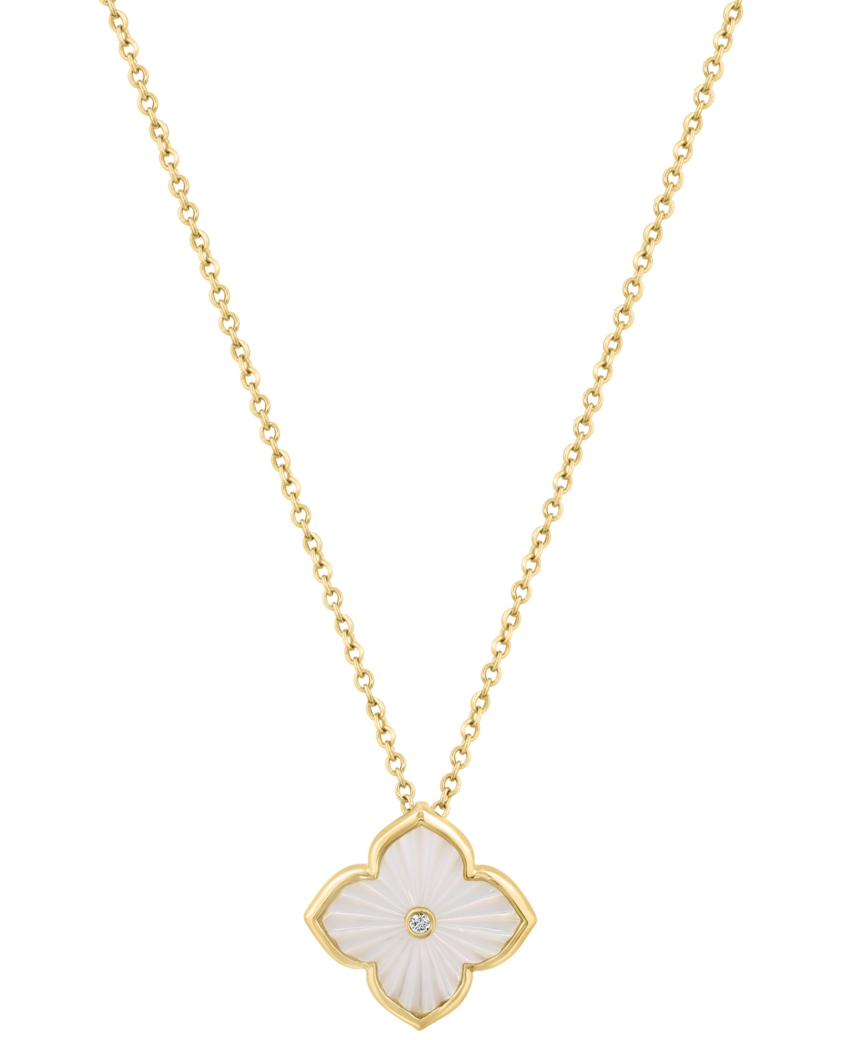Click here for Effy Collection SimulatedPearl (0.75mm) & Diamond... prices