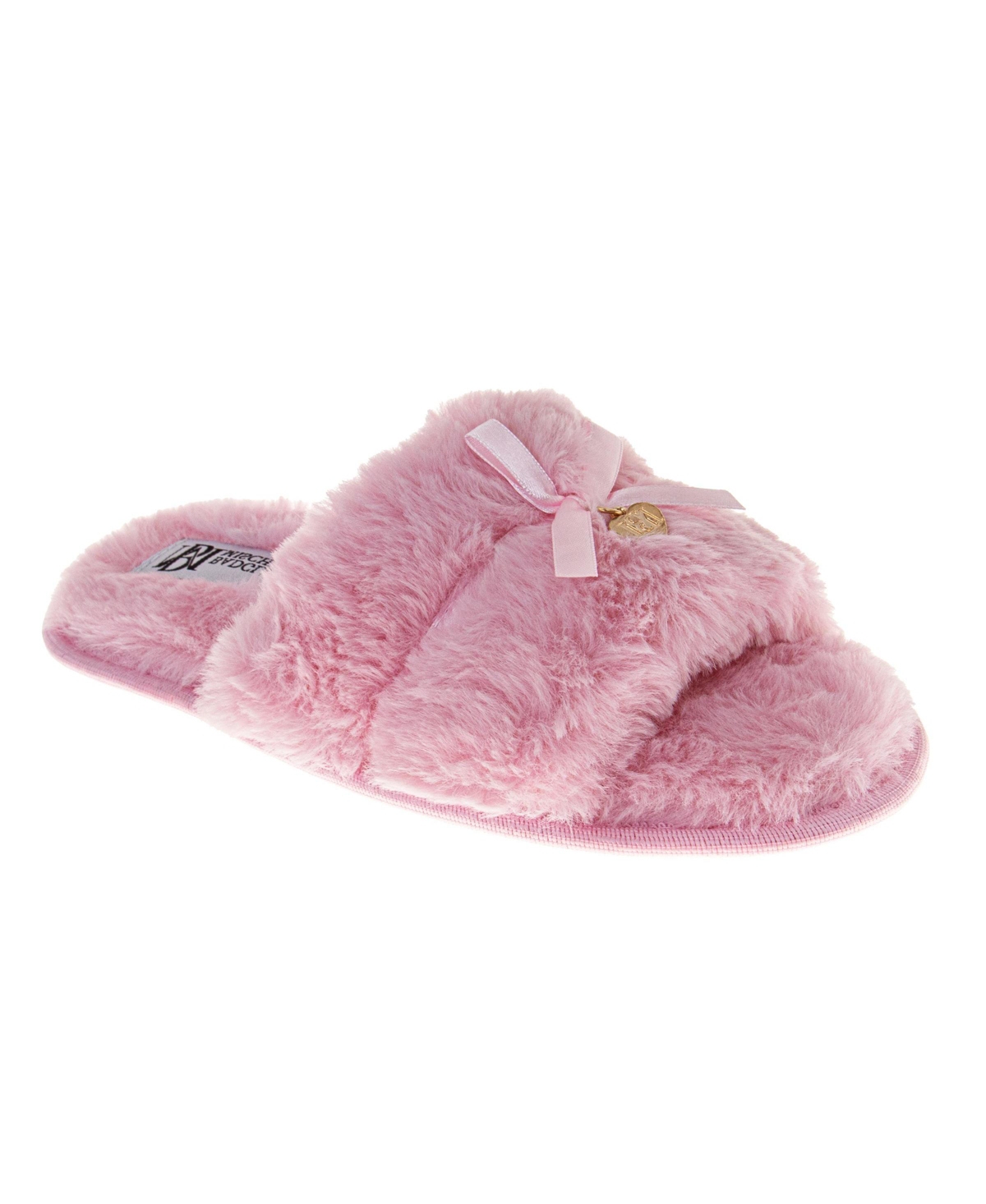 Click here for Badgley Mischka Women Slippers Bow Slides - Pink prices