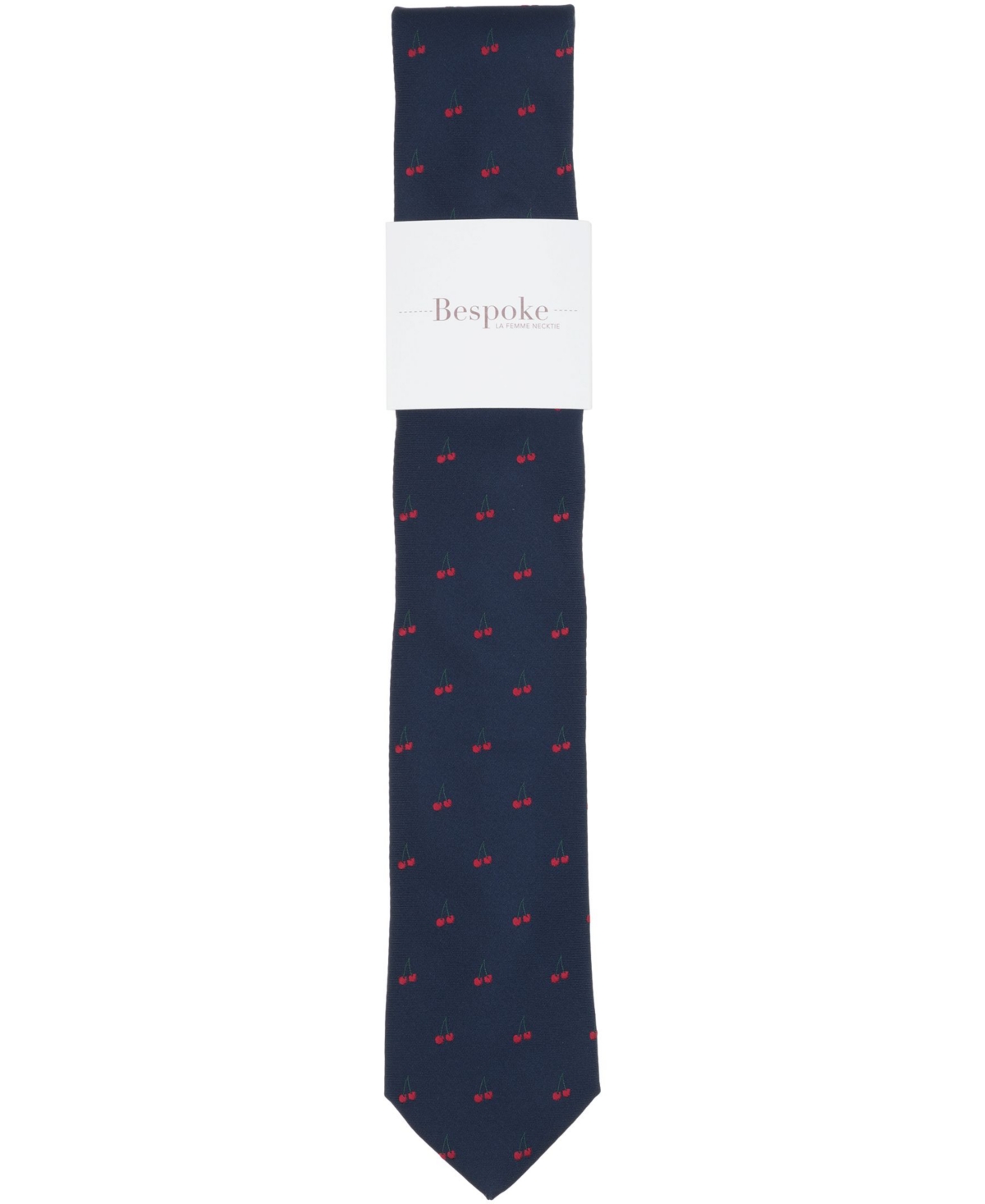 Click here for Bespoke Fashion Womens Very Cherry Tie Scarf - Nav... prices