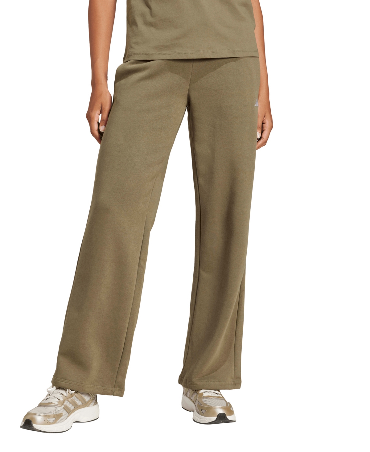 Click here for adidas Womens Essentials Feel Cozy Mid-Rise Open-H... prices