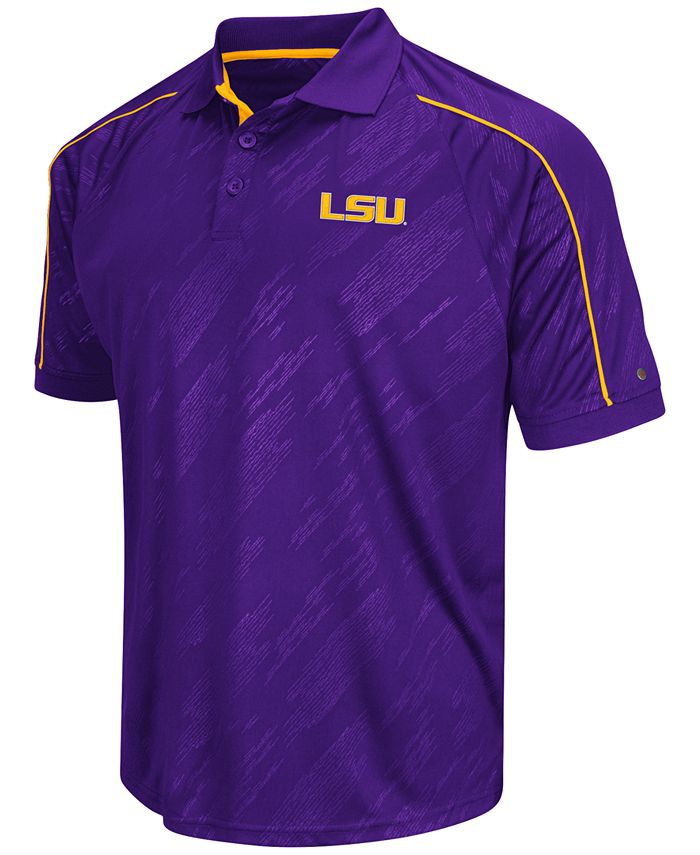 Colosseum Men's LSU Tigers Sleet Polo Shirt - Macy's