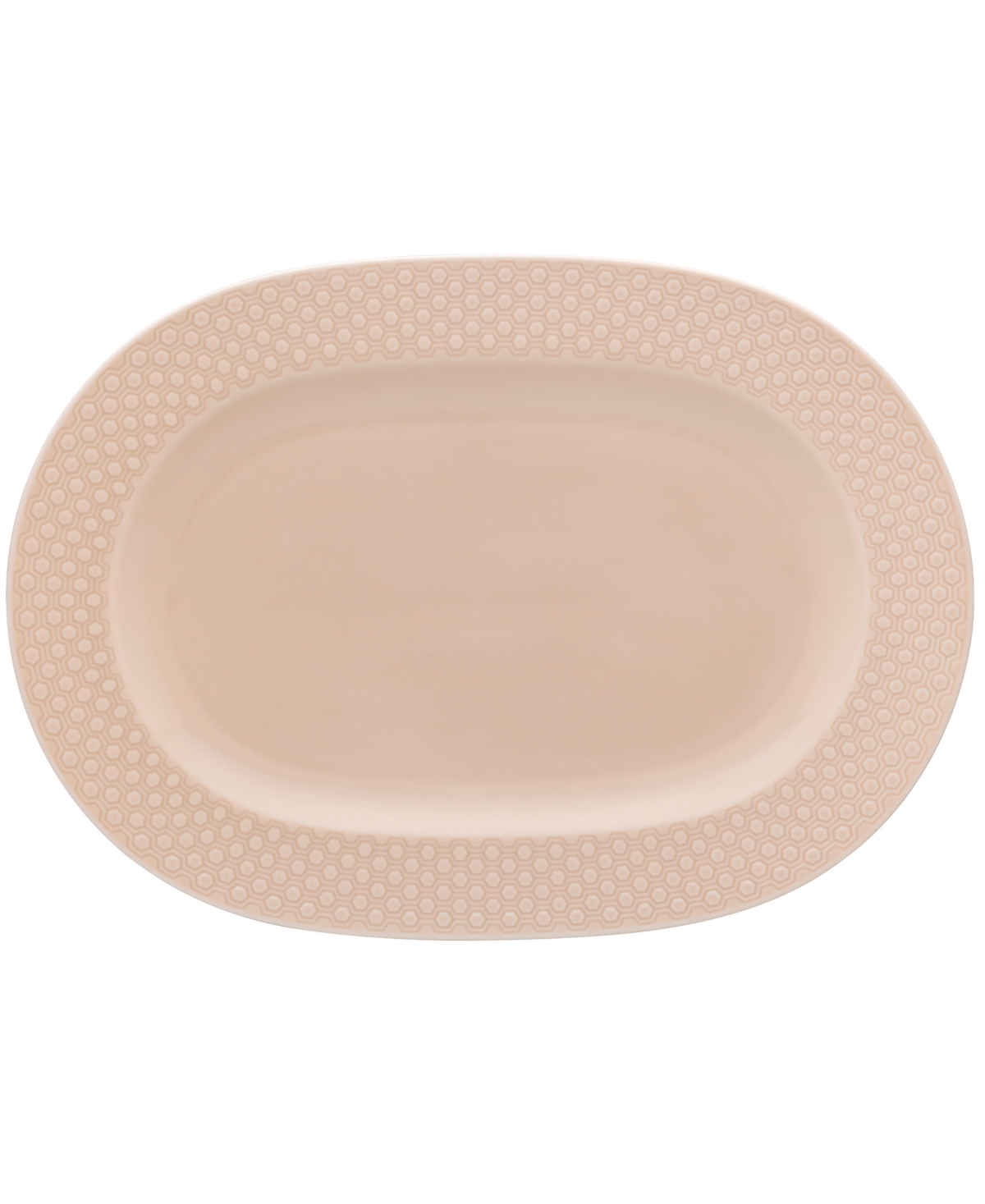 Click here for Noritake Kikko 14 Oval Platter - Pink prices