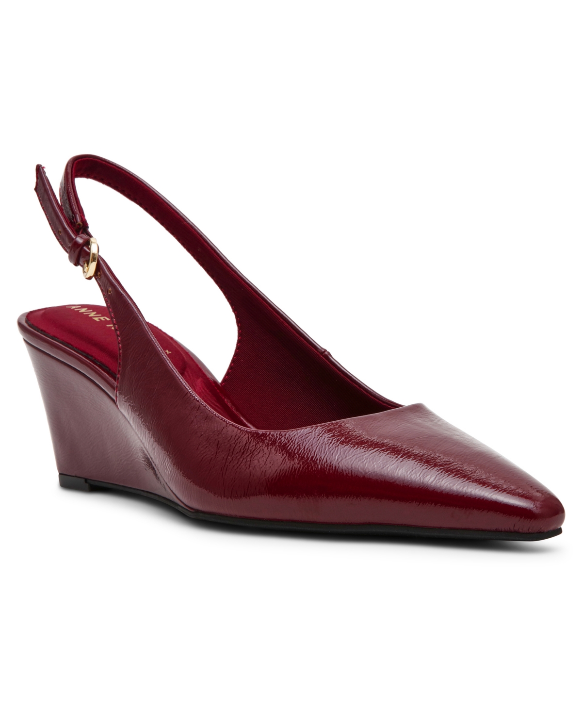 Click here for Anne Klein Womens Cookie Slingback Pumps - Burgund... prices