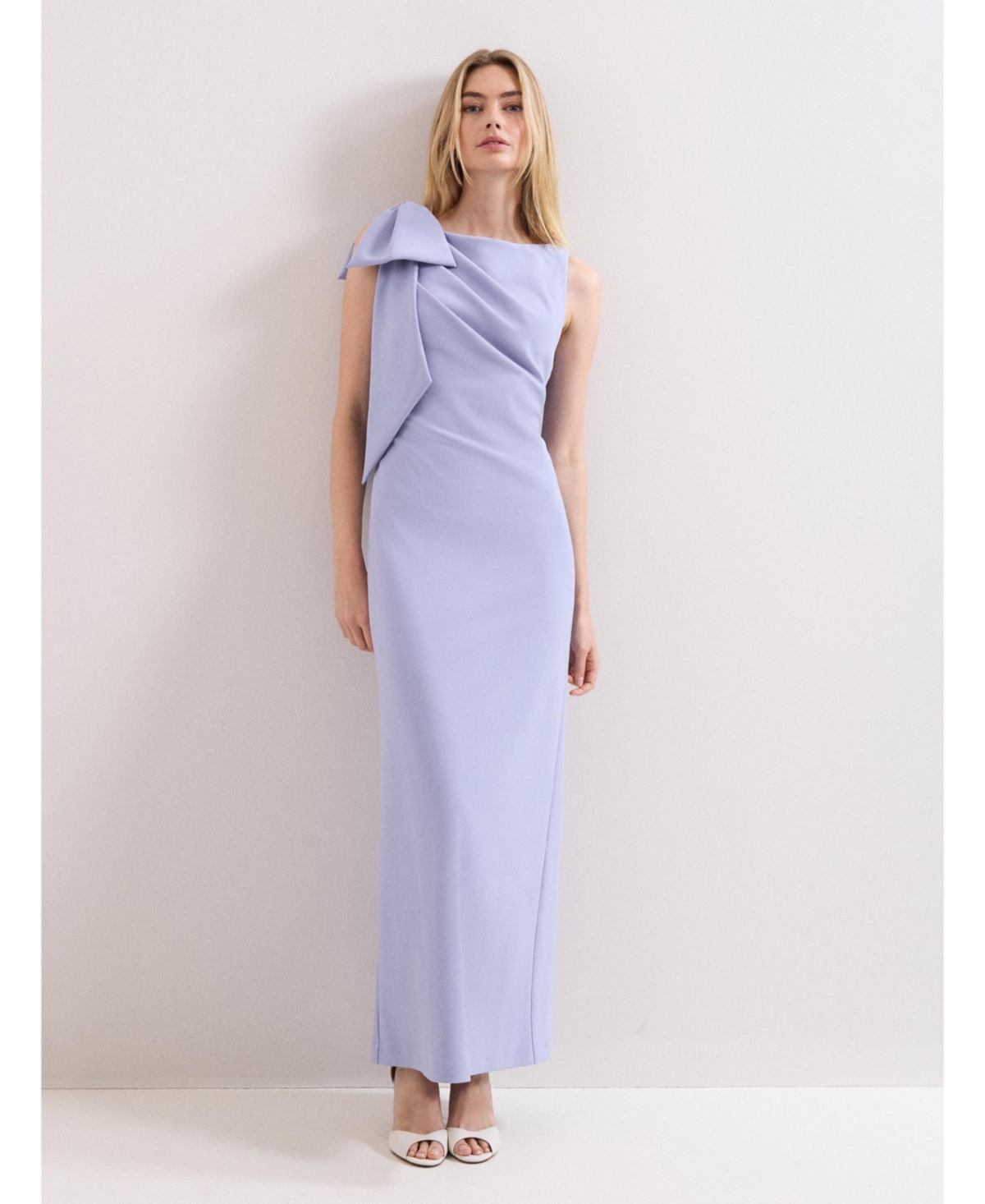 Click here for Phase Eight Womens Alana Bow Maxi Dress - Pale blu... prices