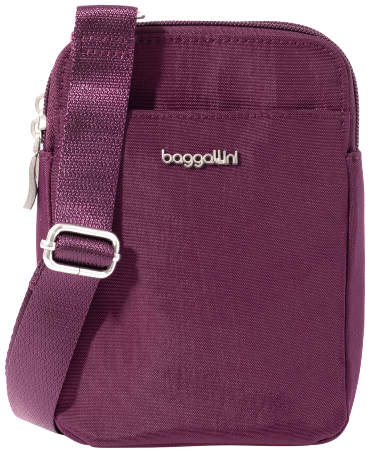 Click here for Baggallini Modern Mini Crossbody Handbag - Mulberr... prices