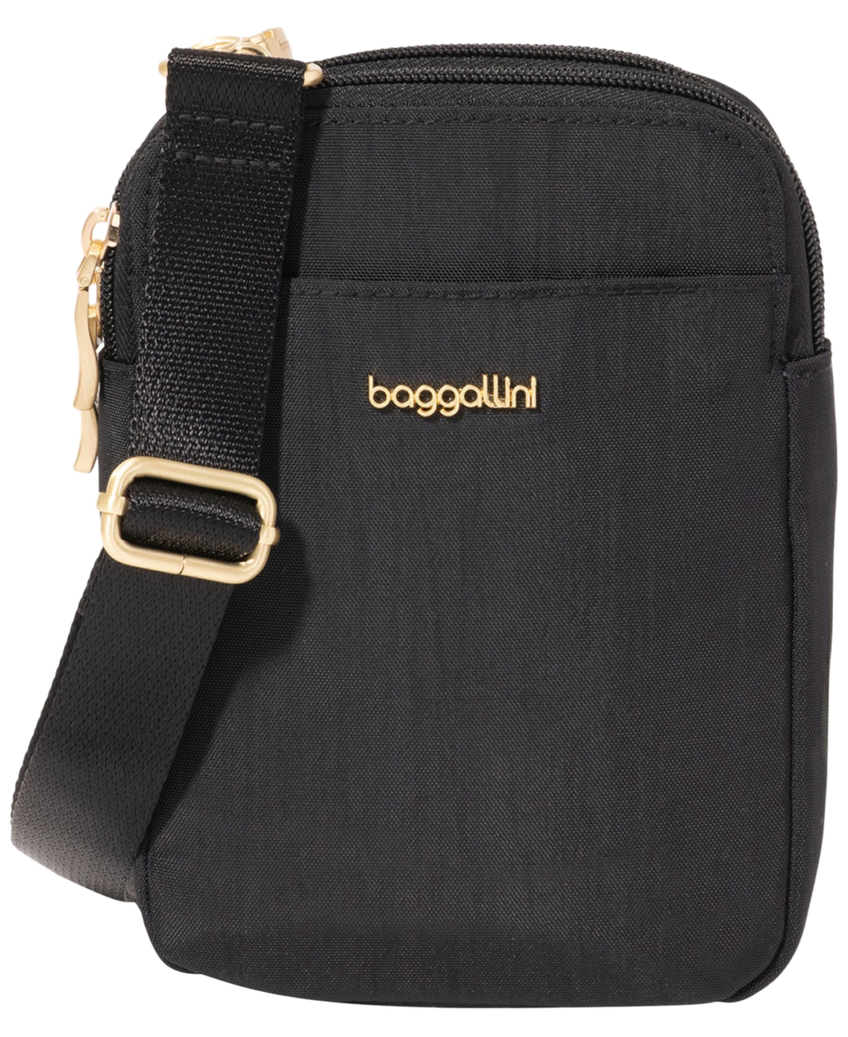 Click here for Baggallini Modern Mini Crossbody Handbag - Black/G... prices