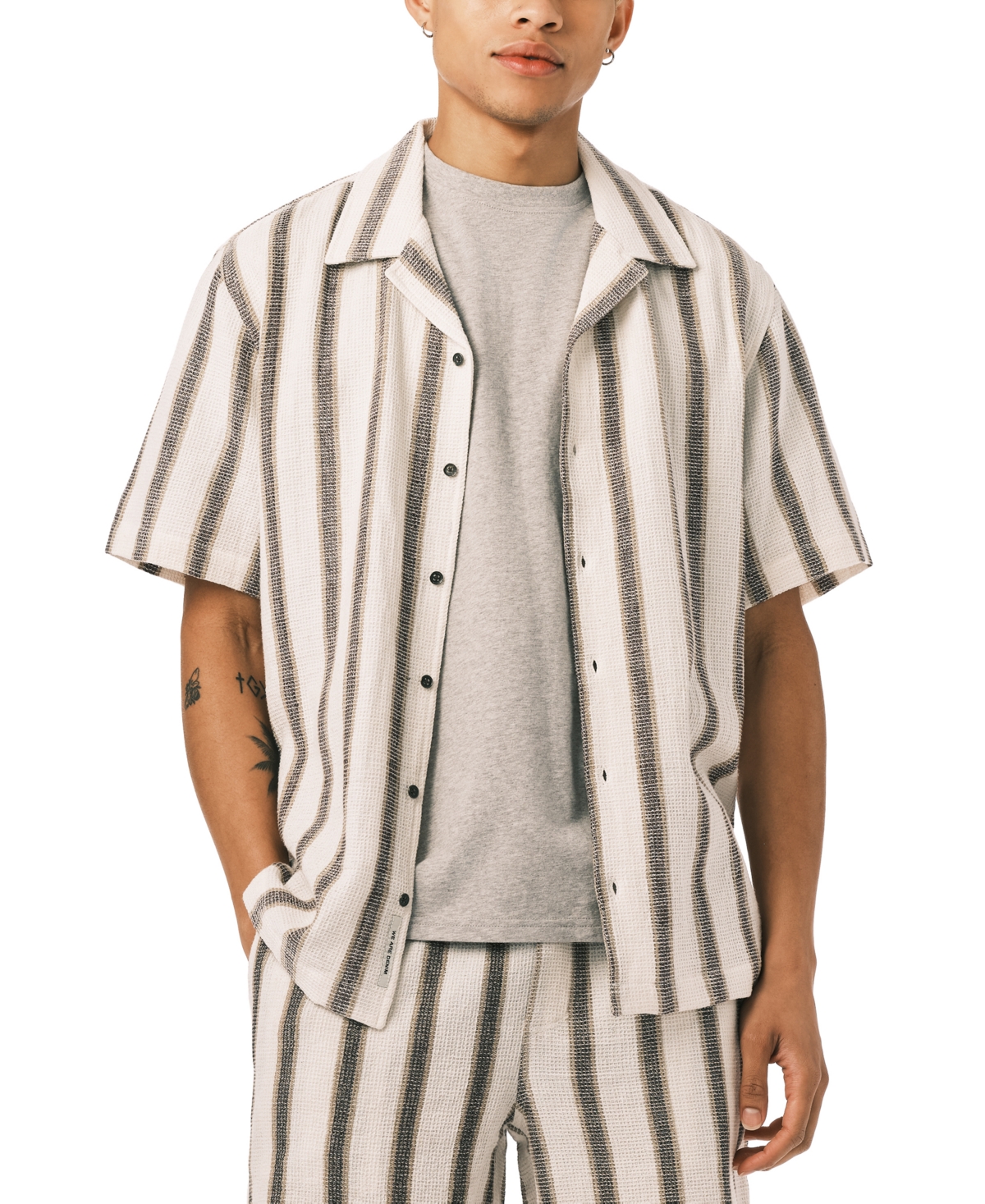 Click here for Buffalo David Bitton Mens Soriel Camp Collar Shirt... prices