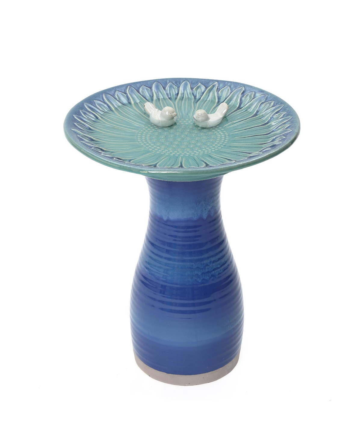 Click here for LuxenHome 20.5 Elegant Ceramic Bird Bath for Outsi... prices