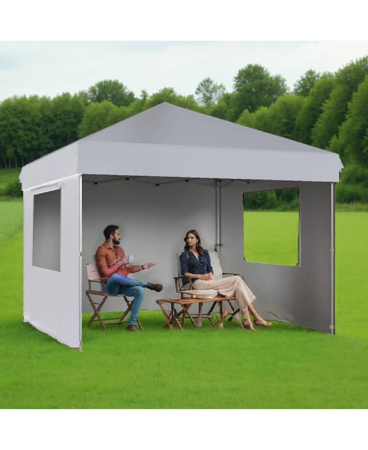 Click here for gaomon Pop Up Canopy Tent Outdoor with 3 Sidewalls... prices