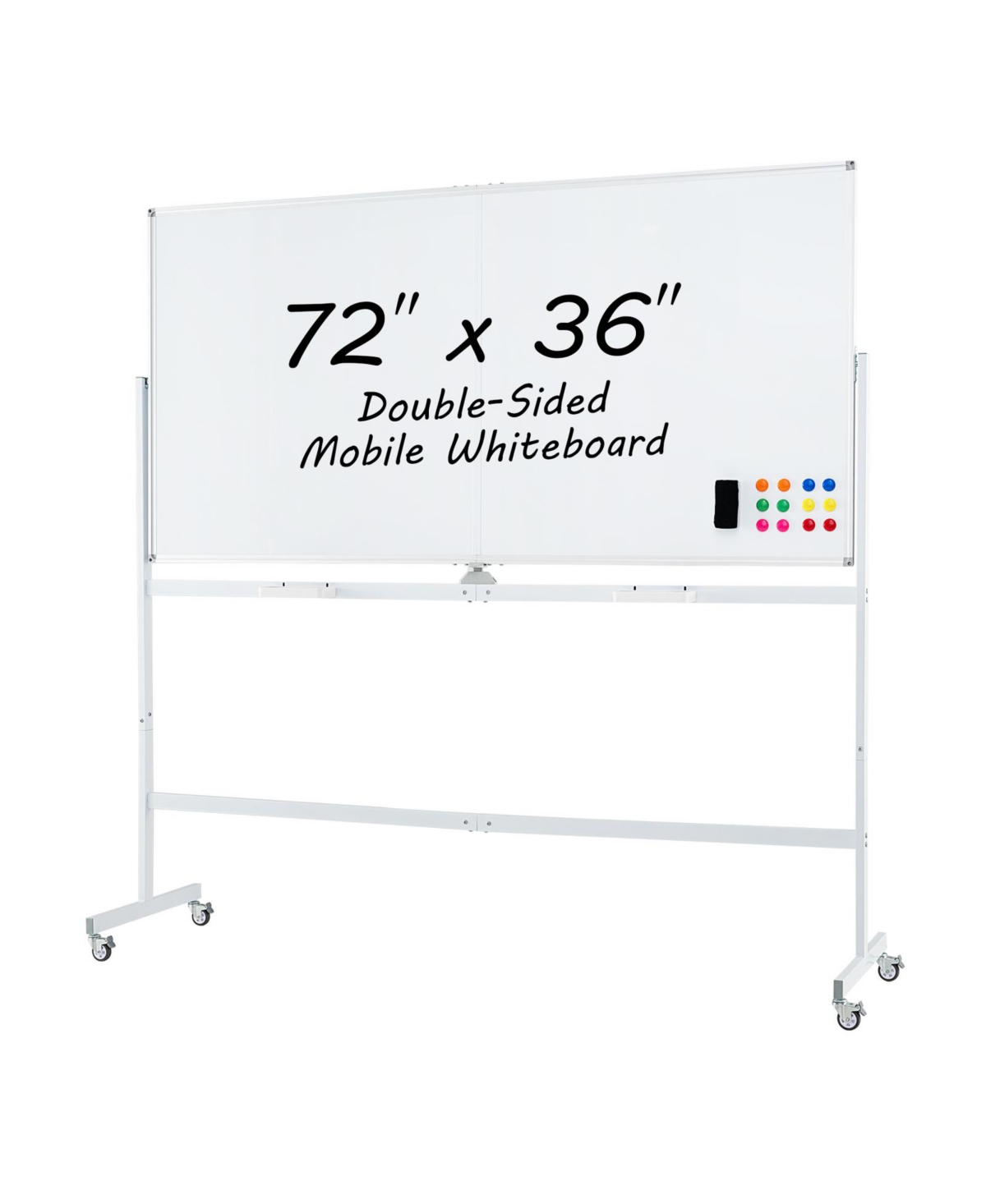 Click here for Sugift Rolling Double-Sided Magnetic Whiteboard on... prices