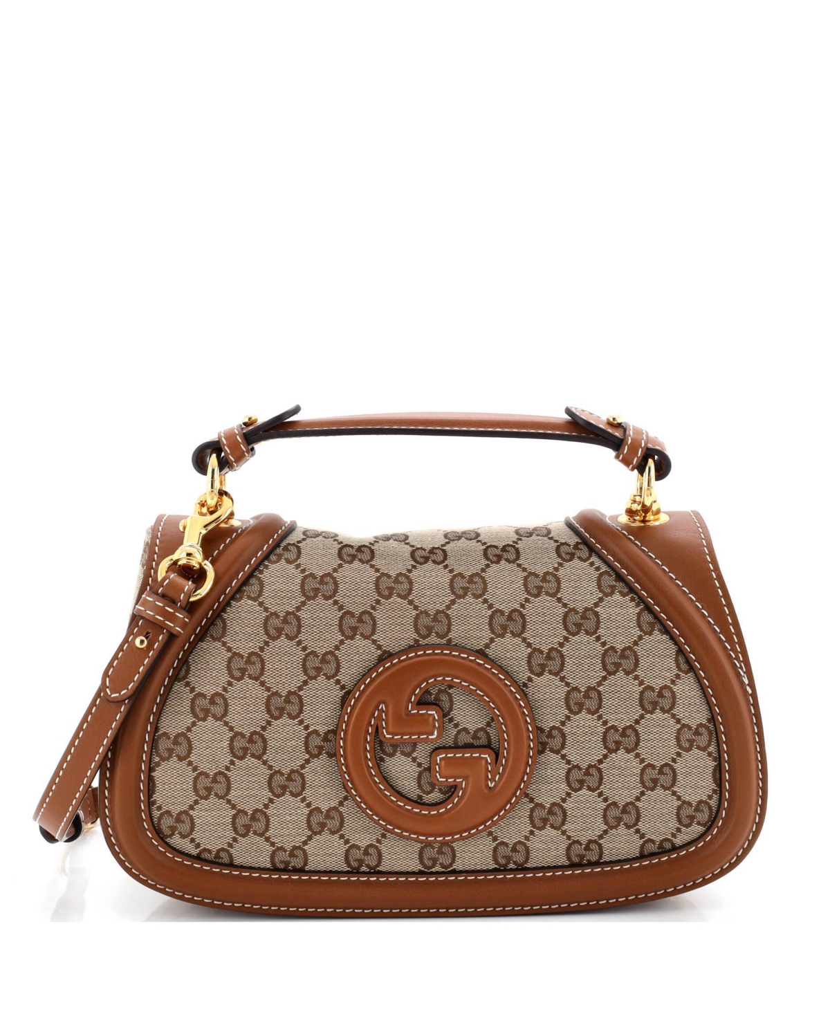 Click here for Pre-Owned Gucci Medium Blondie Nm Top Handle Bag G... prices