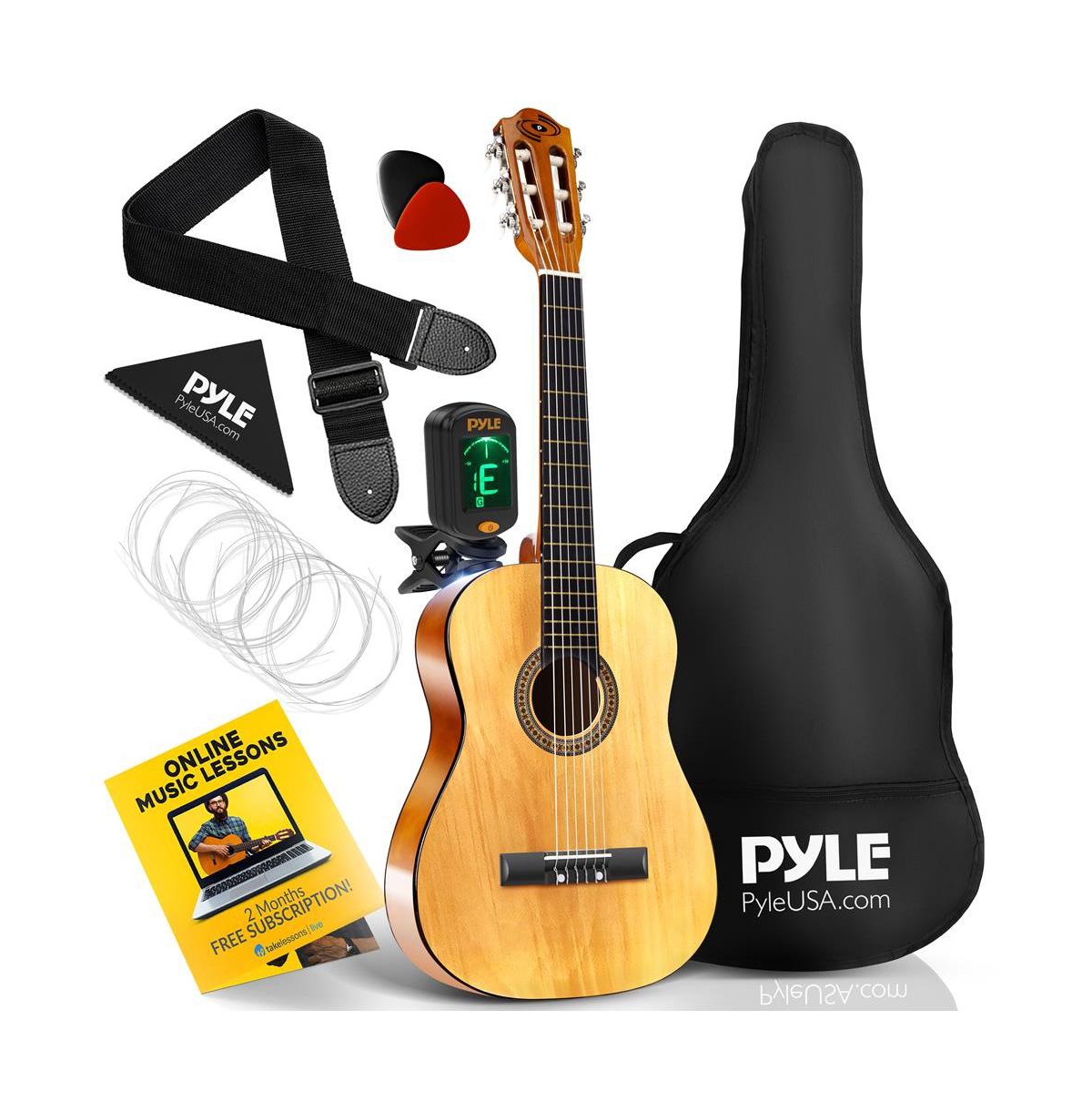 Click here for Pyle 30 Junior Classic Style Guitar Kit with Digit... prices