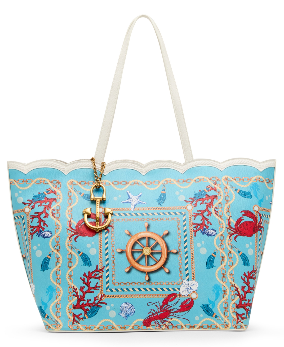 Click here for Betsey Johnson Nauti & Nice Magnetic Snap Tote - B... prices