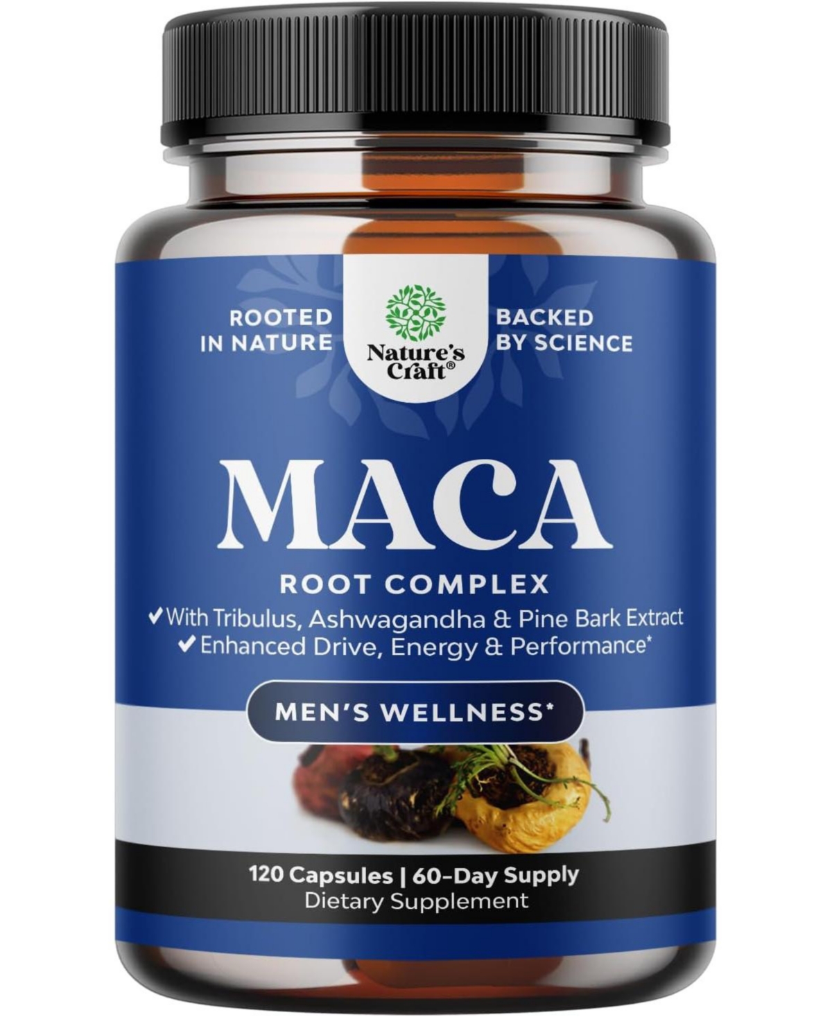 Click here for Natures Craft Maca Root Complex for Men with Siber... prices