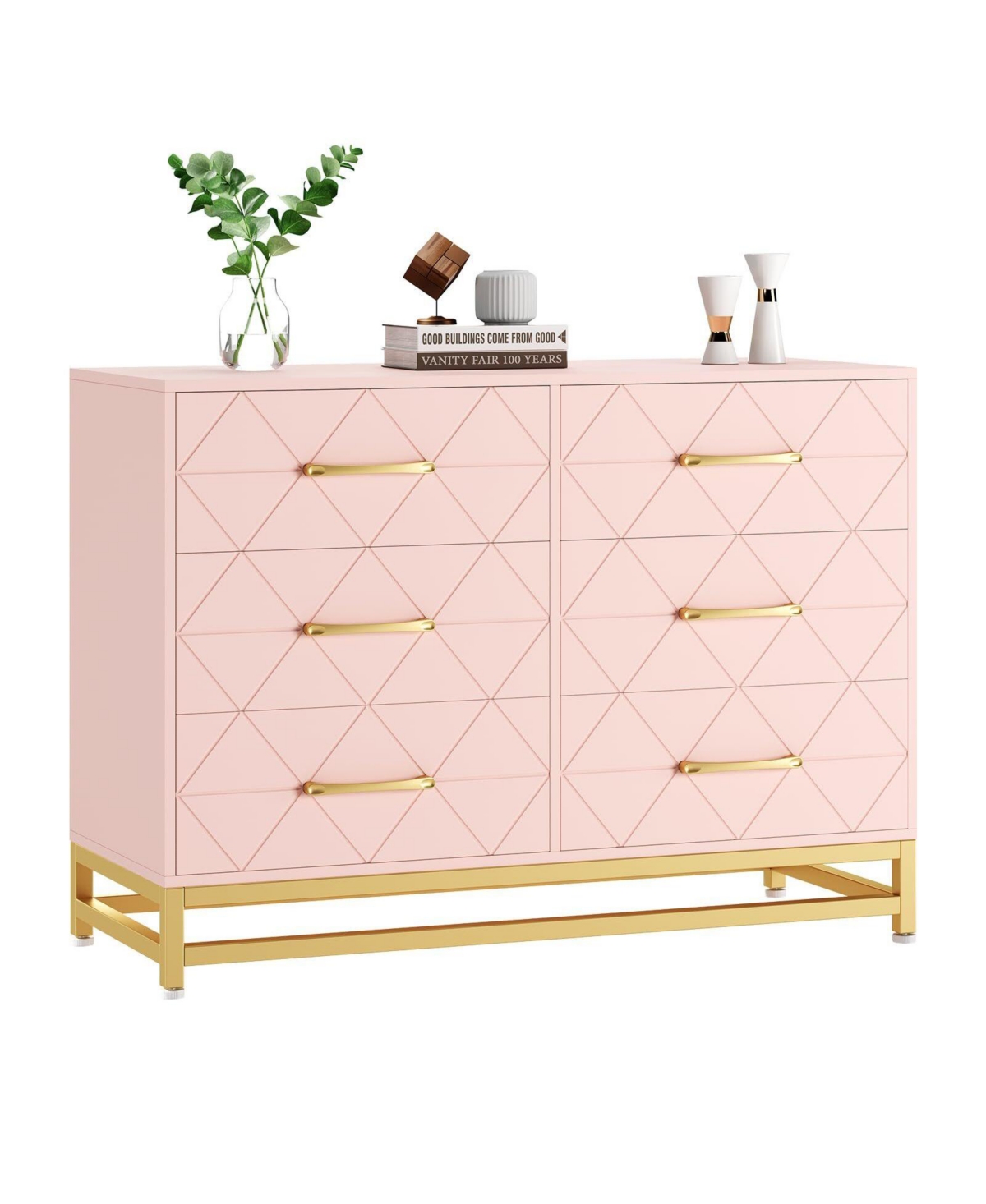 Click here for Garvee 6 Drawers Dresser for Bedroom  Tv Stand Dre... prices