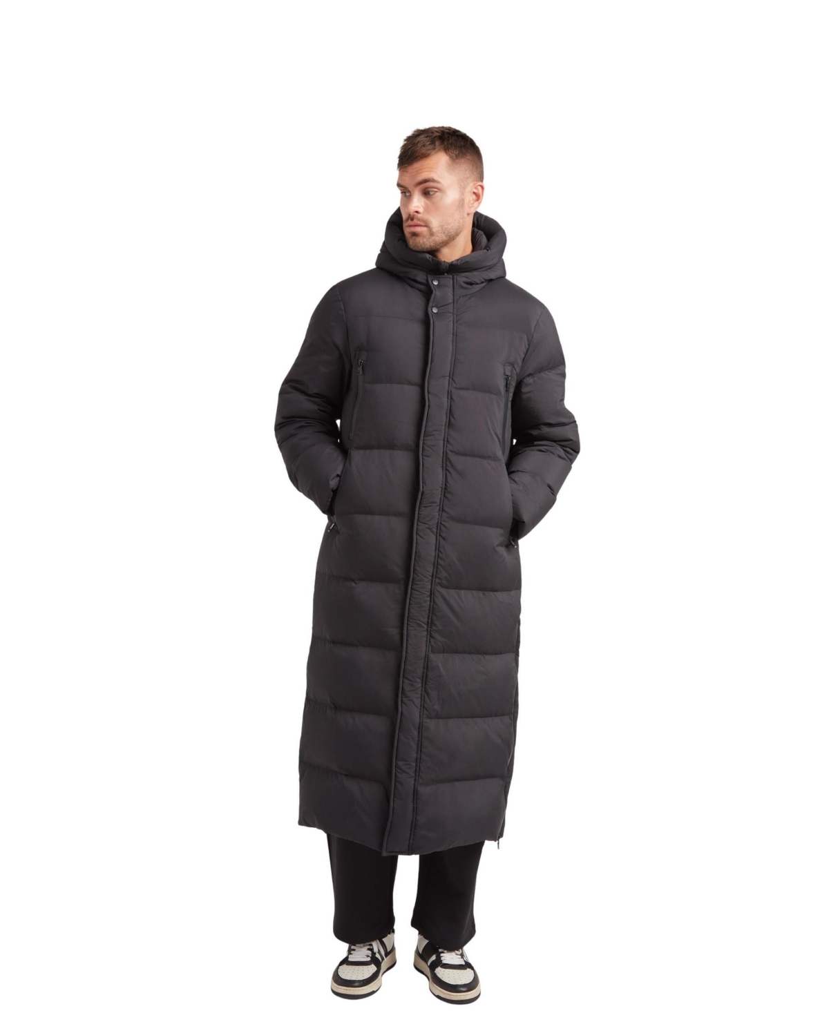Click here for JACK1T Mens Nomad Parka 2.0 Ex-Long Coat - Black prices