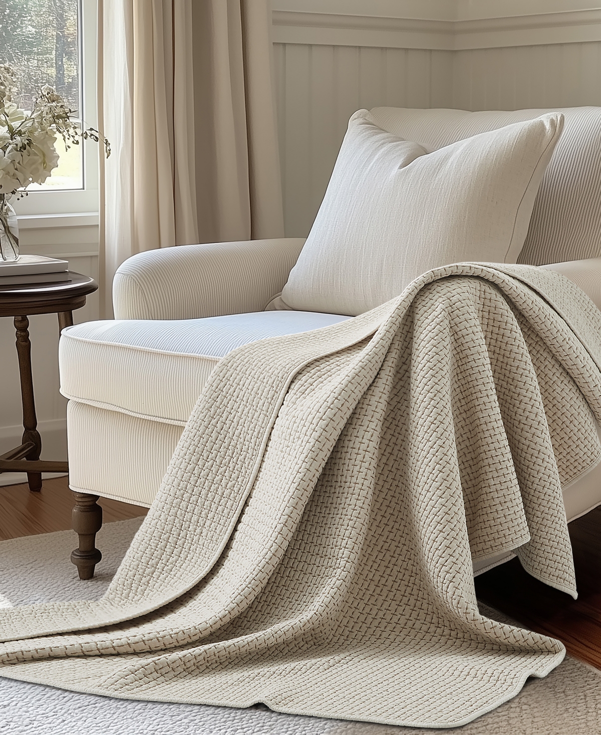 Click here for Levtex Home Pick-stitch Artisan Textured Quilted T... prices