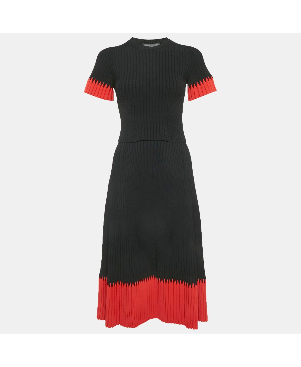 Click here for Pre-Owned Alexander Mcqueen Womens Rib Knit Skirt... prices