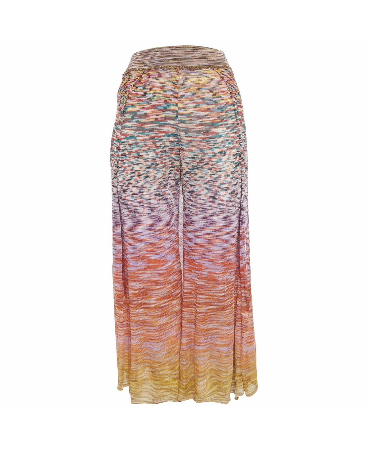 Click here for Pre-Owned Missoni Womens Knit Metallic Trim Wide L... prices
