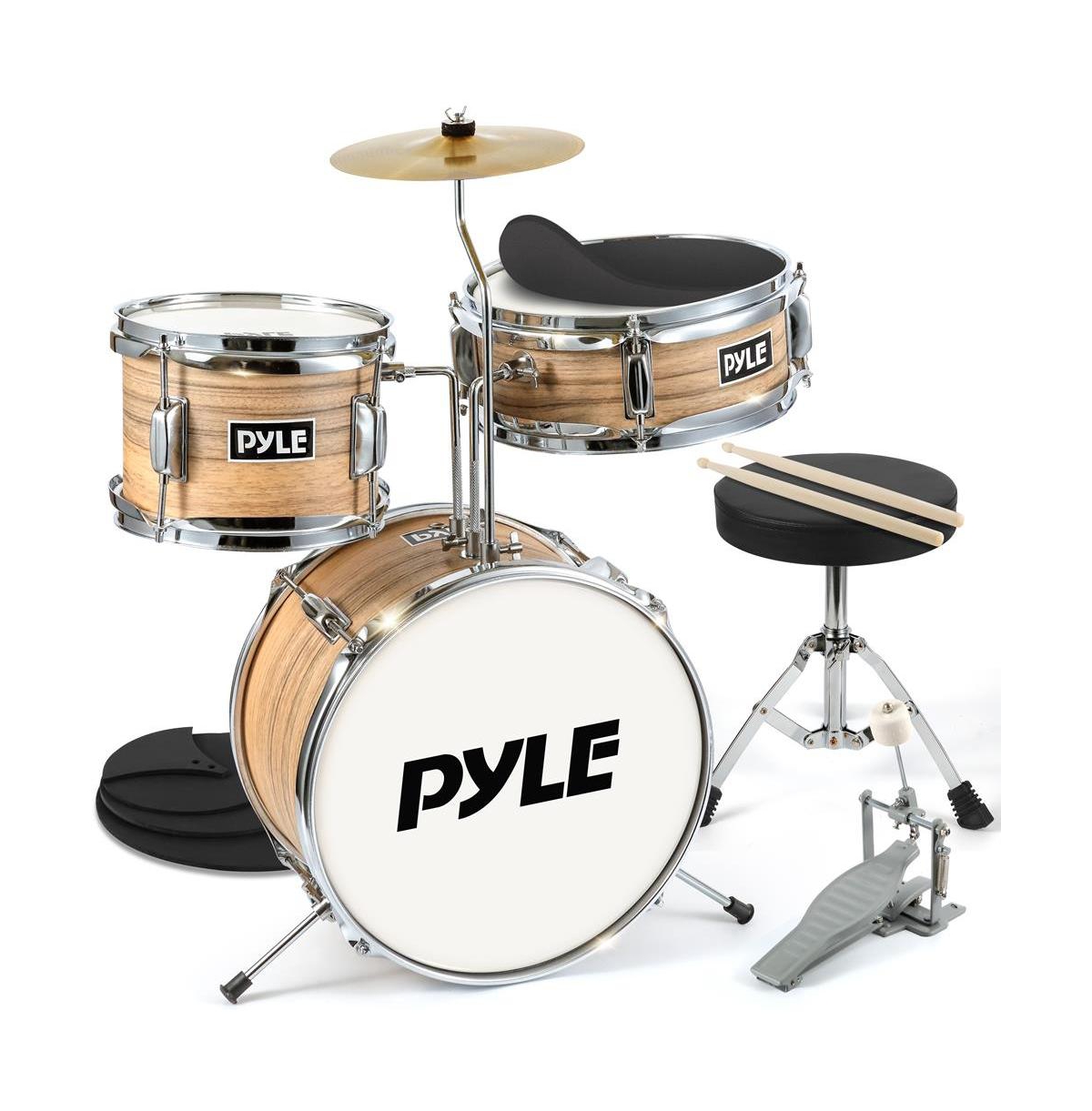 Click here for Pyle 3-Piece Kids/Junior Drum Set - Includes Bass... prices