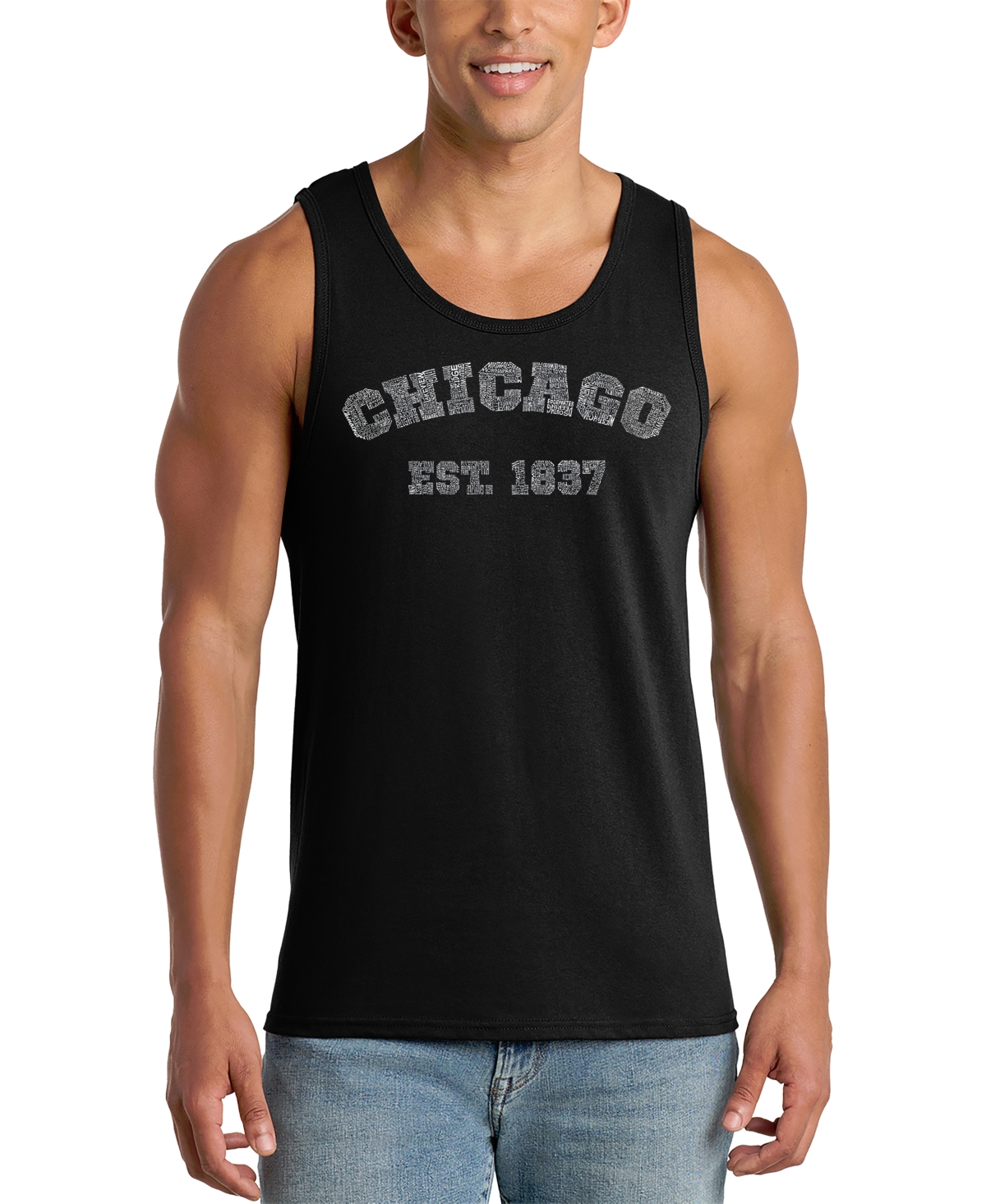 Click here for La Pop Art Mens Chicago Est 1837 Vintage Typograph... prices