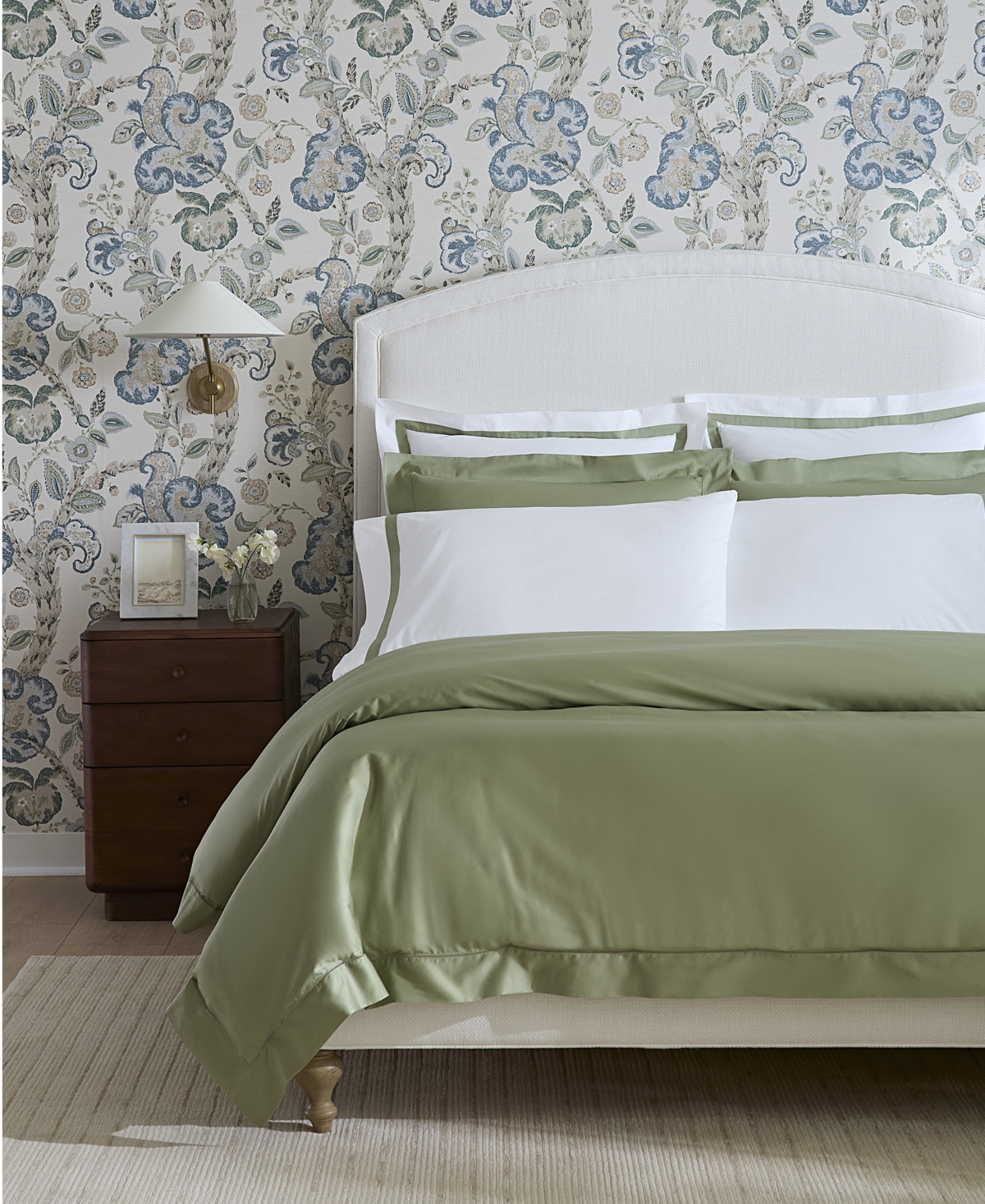 Click here for Sferra Fiona Woven Cotton Duvet Cover  King - Will... prices