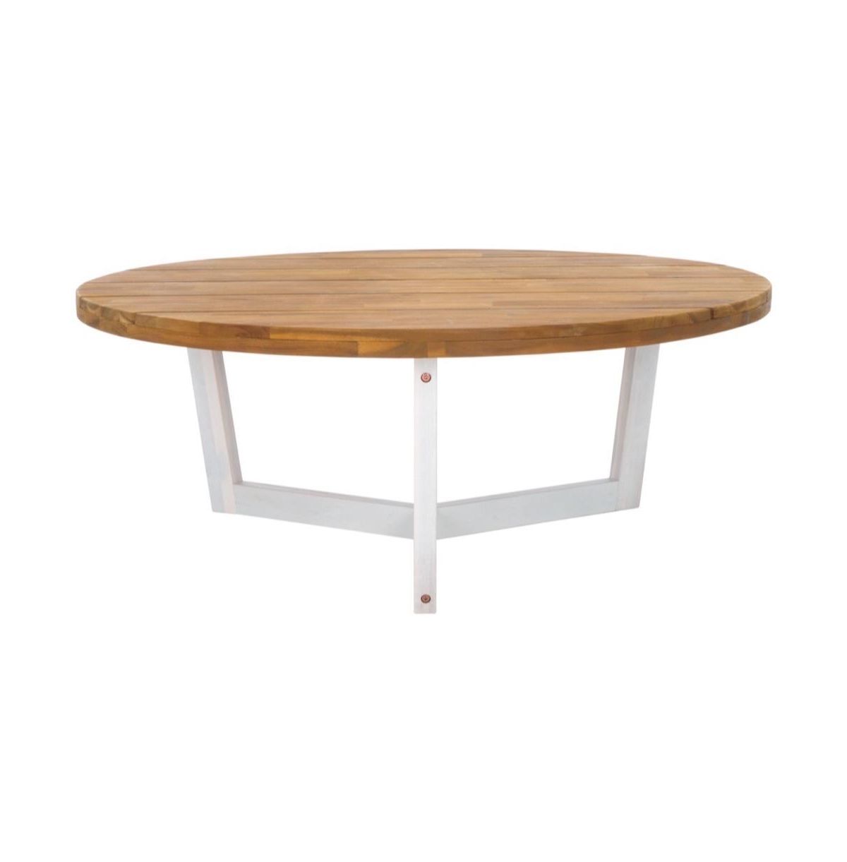 Click here for Safavieh Leo 3 Leg Round Outdoor Coffee Table - Na... prices