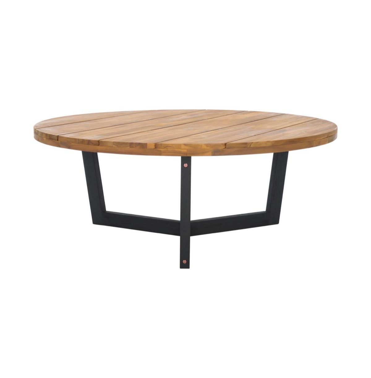 Click here for Safavieh Leo 3 Leg Round Outdoor Coffee Table - Na... prices