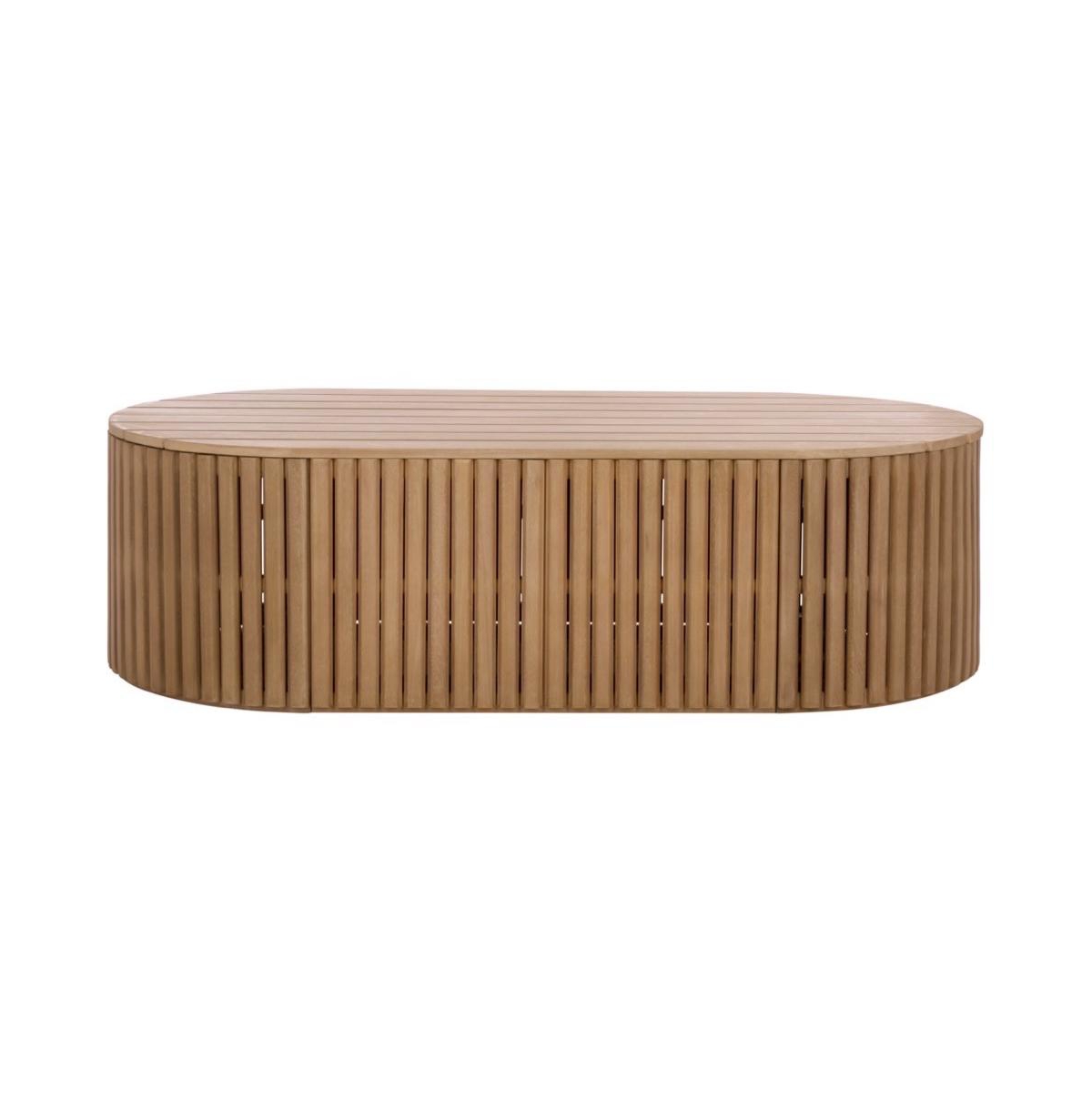 Click here for Safavieh Arielle Wood Outdoor Coffee Table - Natur... prices
