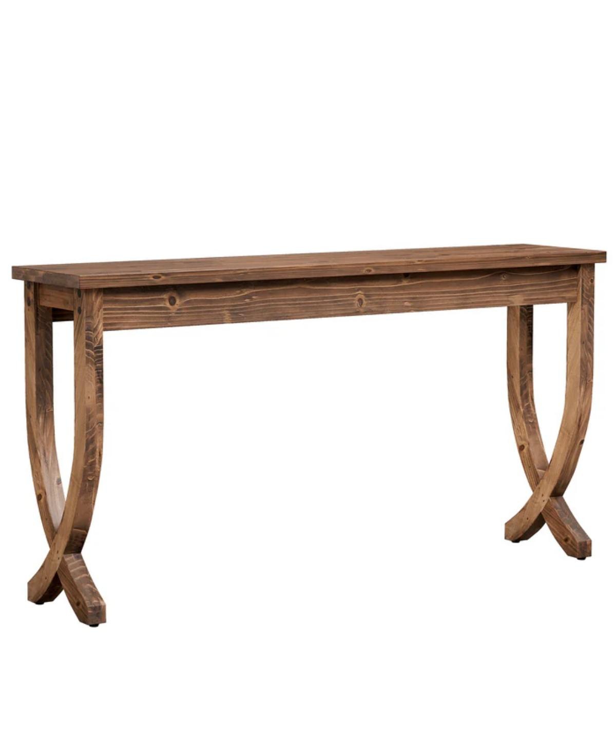 Click here for Slickblue Farmhouse Entryway Console Table  Solid... prices