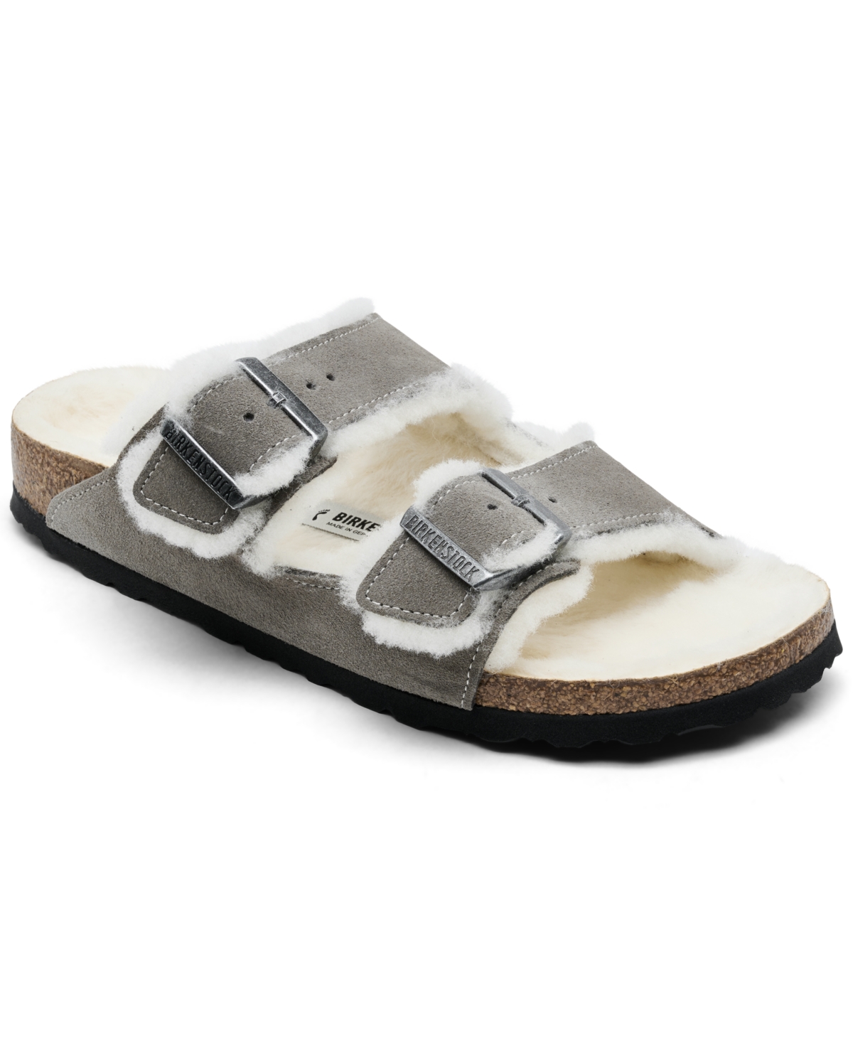 Click here for Birkenstock Womens Arizona Shearling Sandals  Ston... prices