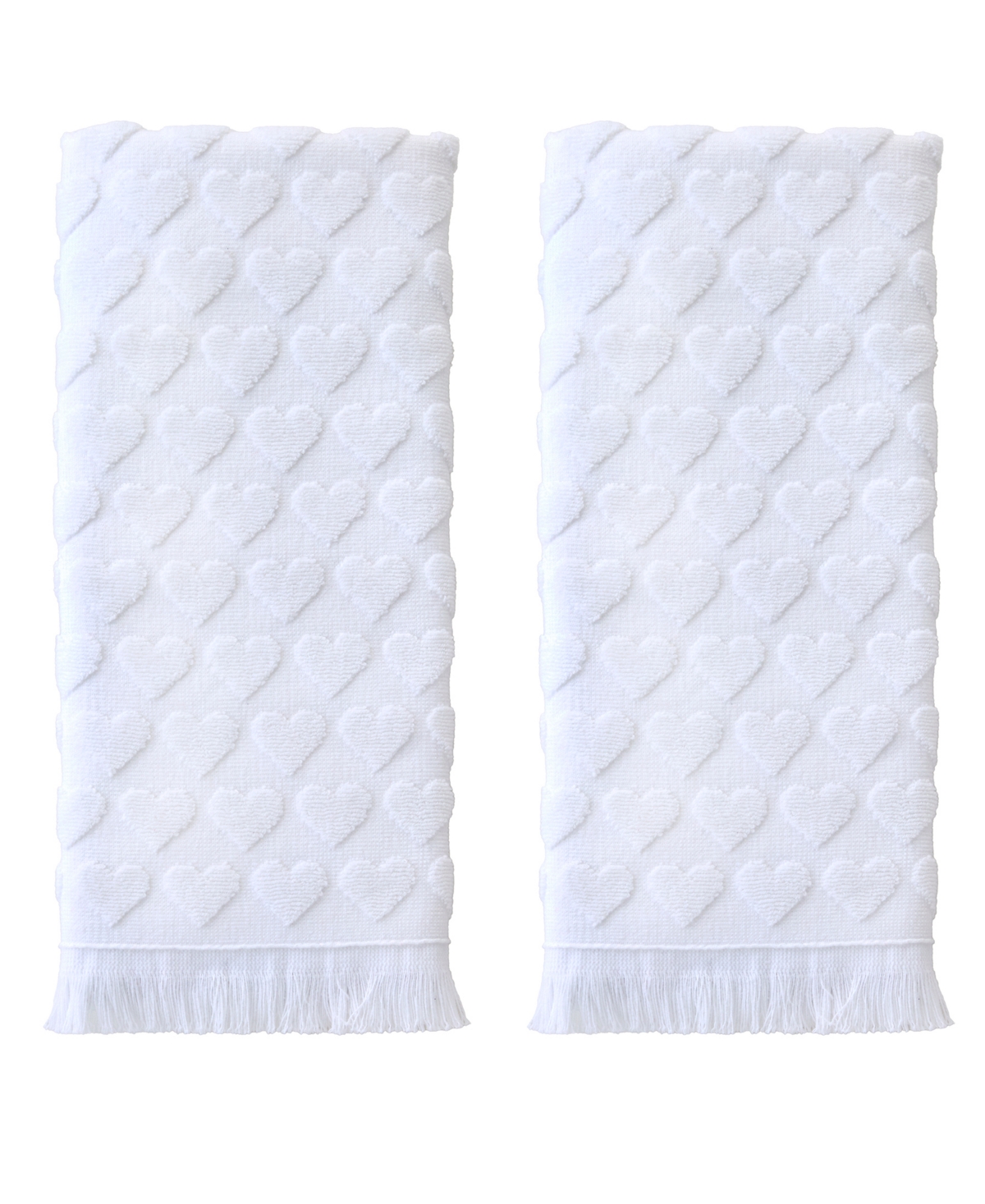 Click here for Skl Home Heart Jacquard Hand Towel 2-Pc.Hand Towel... prices
