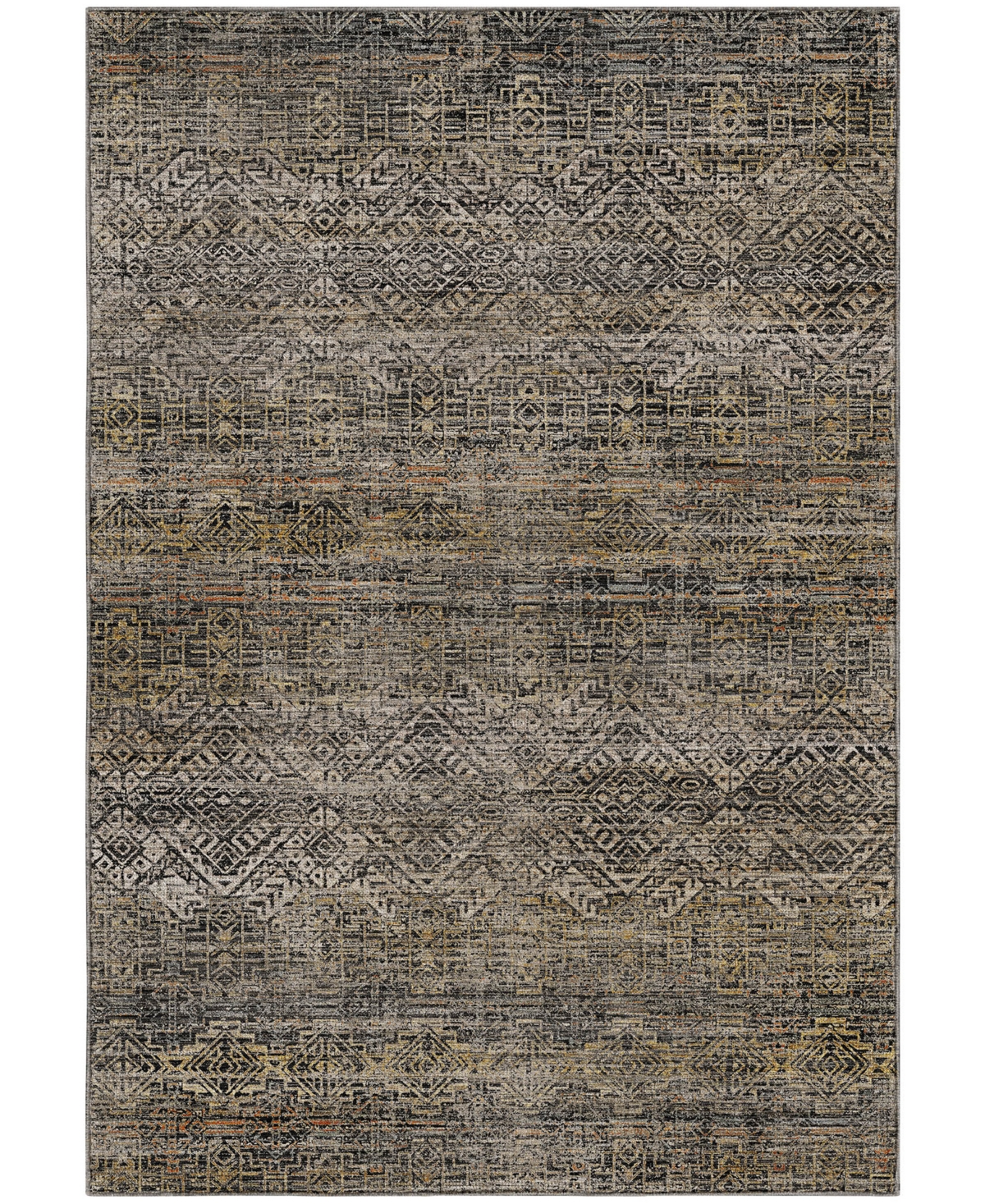 Click here for Dalyn Vico VC8 66x96 Area Rug - Black prices