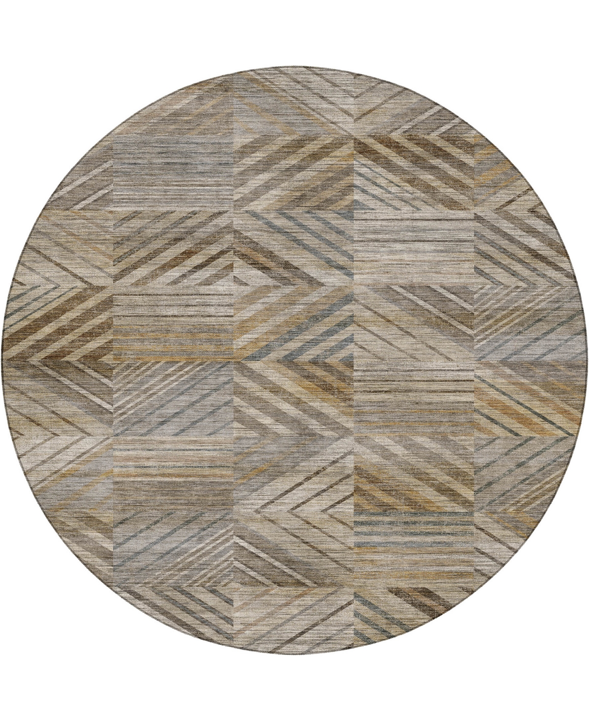Click here for Dalyn Nexus NX2 8x8 Round Area Rug - Brown prices