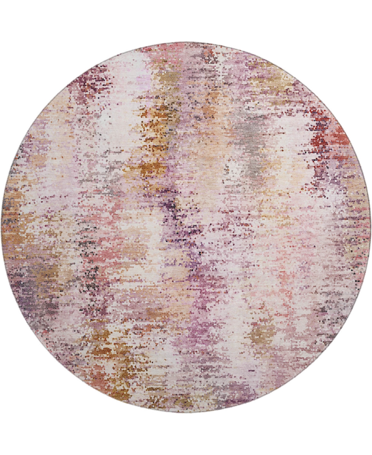 Click here for Dalyn Lumara LM5 8x8 Round Area Rug - Pink prices