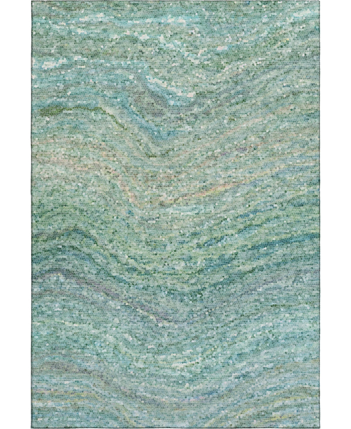 Click here for Dalyn Lumara LM3 5x76 Area Rug - Teal prices