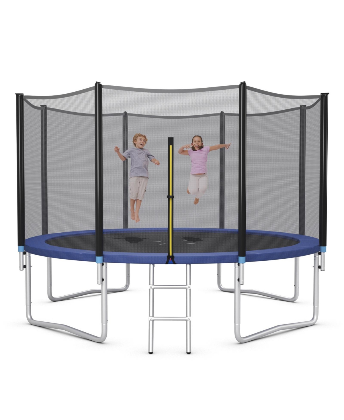 Click here for Mecale 14 Feet Outdoor Trampoline Bounce Combo wit... prices