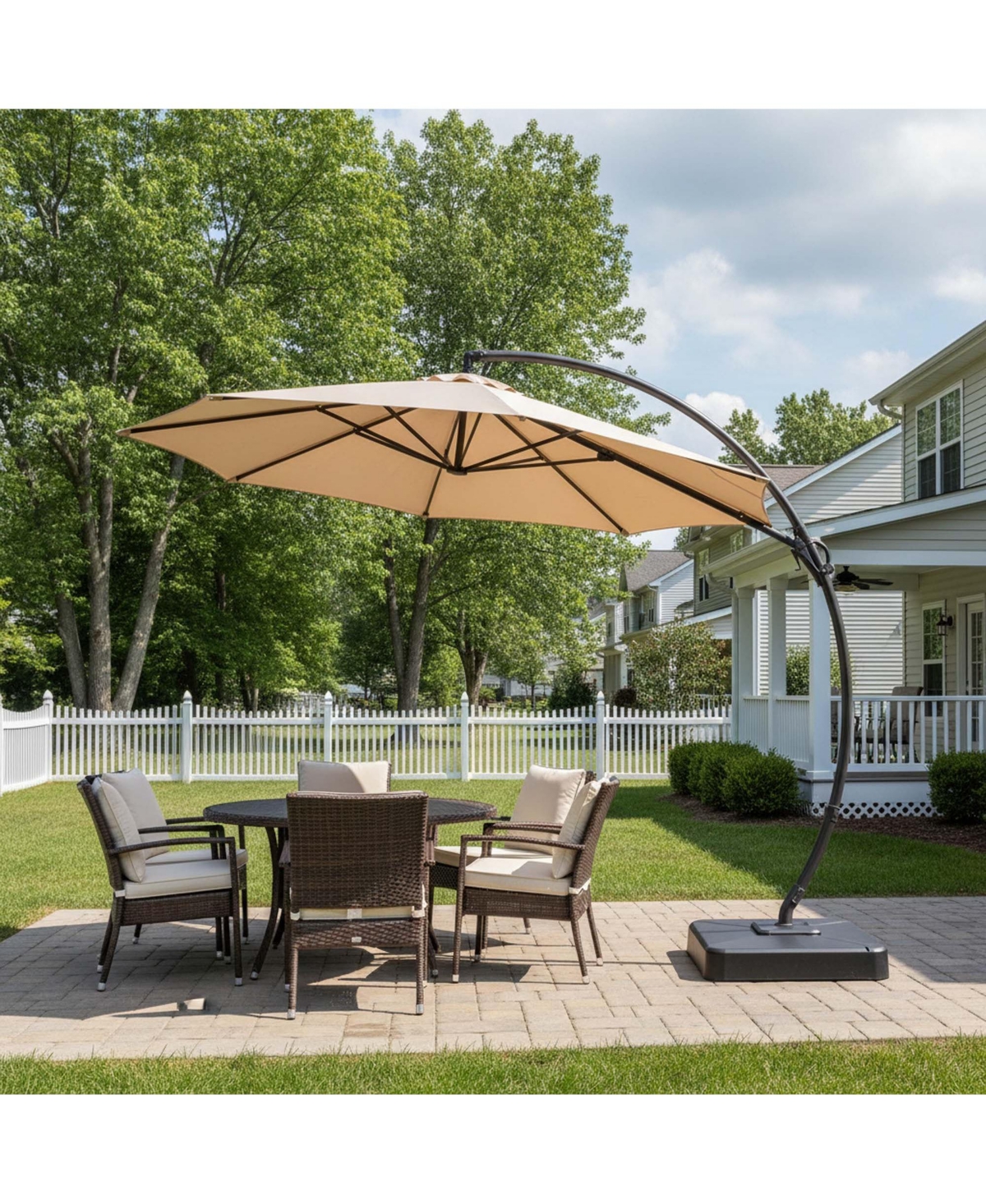 Click here for Boyel Living 11Feet Cantilever Patio Umbrella with... prices