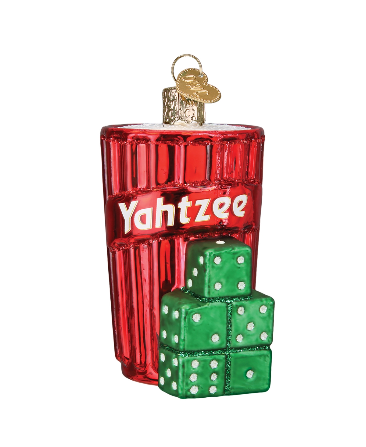 Click here for Old World Christmas 3.5 Hasbro Yahtzee Ornament -... prices
