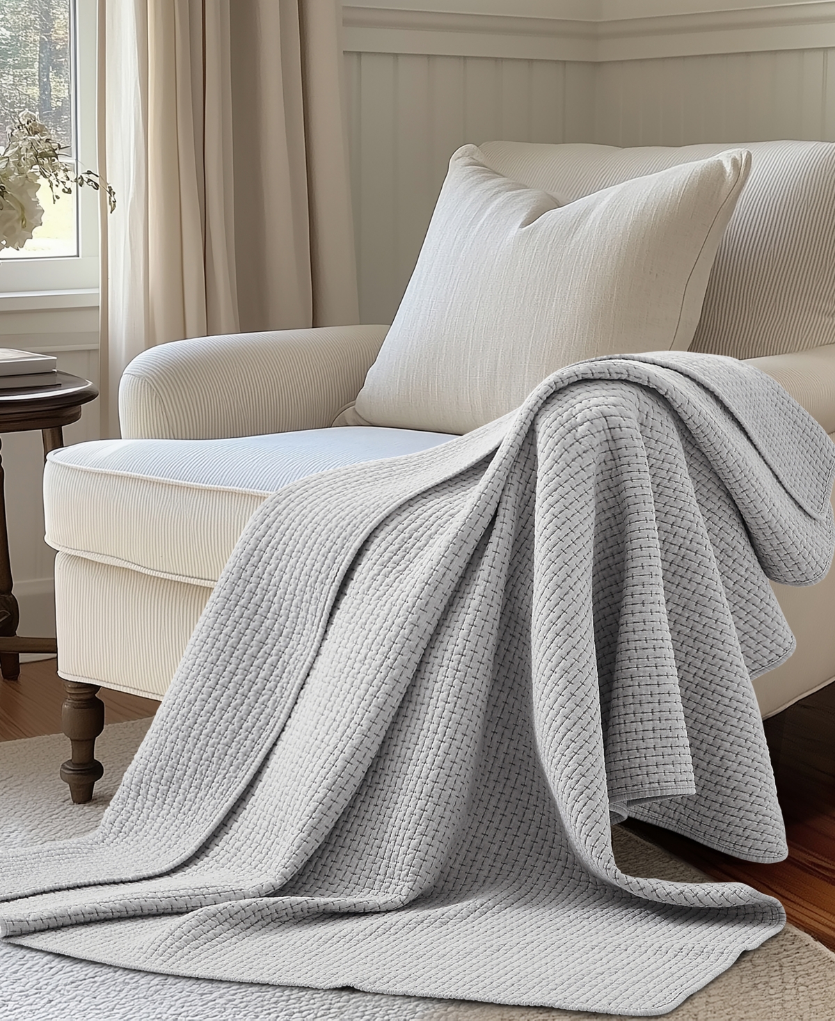 Click here for Levtex Home Pick-stitch Artisan Textured Quilted T... prices