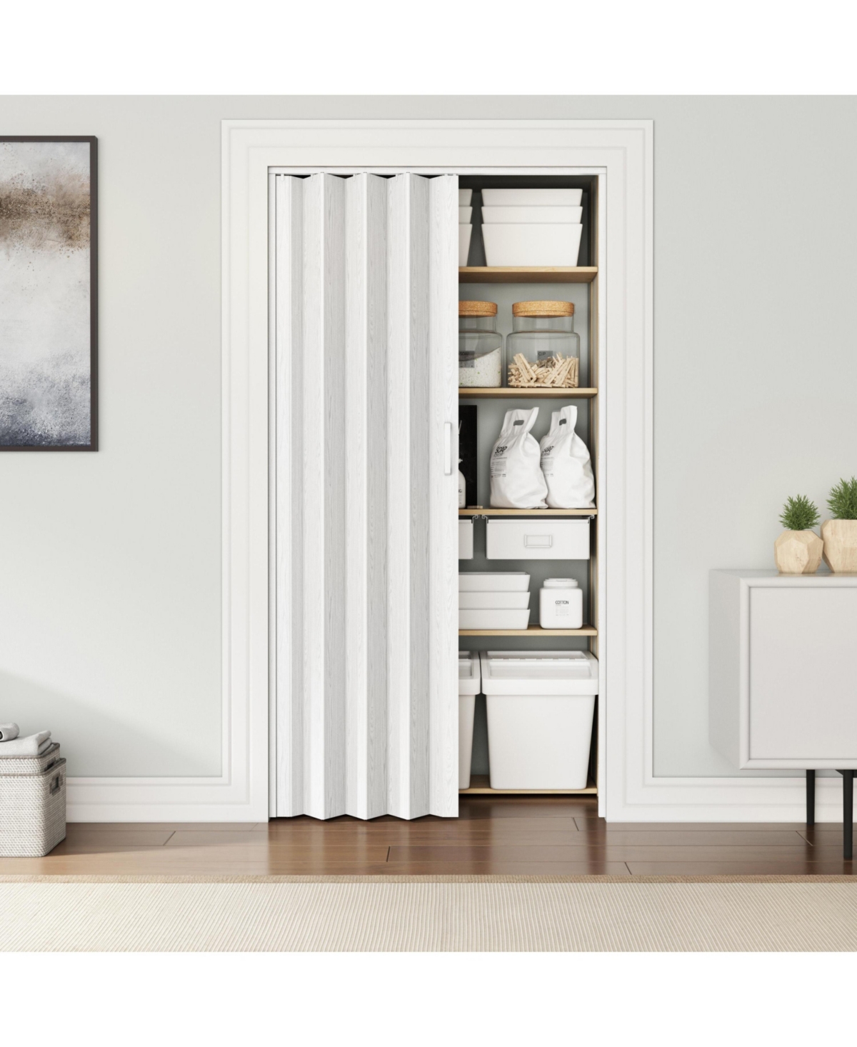 Click here for sumyeg 32-Inch W Pvc Foldable Accordion Door Room... prices