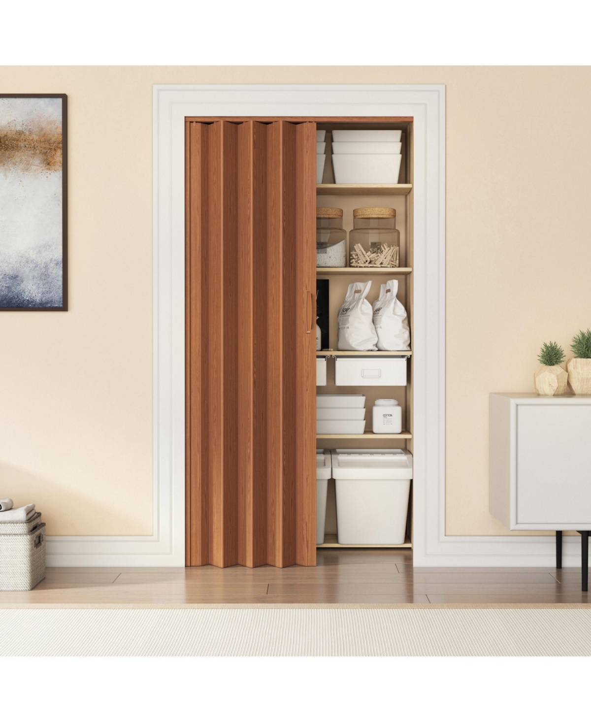 Click here for sumyeg 32-Inch W Pvc Foldable Accordion Door Room... prices