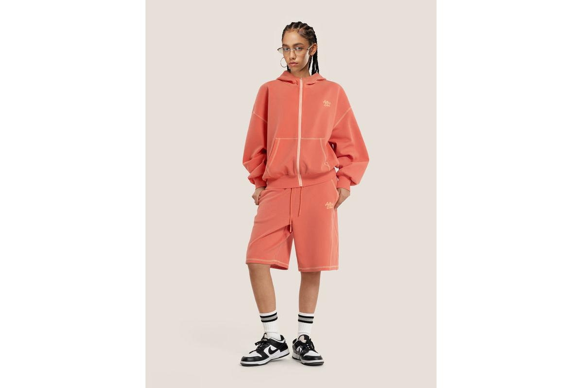 Click here for Aelfric Eden Womens Cloud Boxy Sweat Set - Coral o... prices